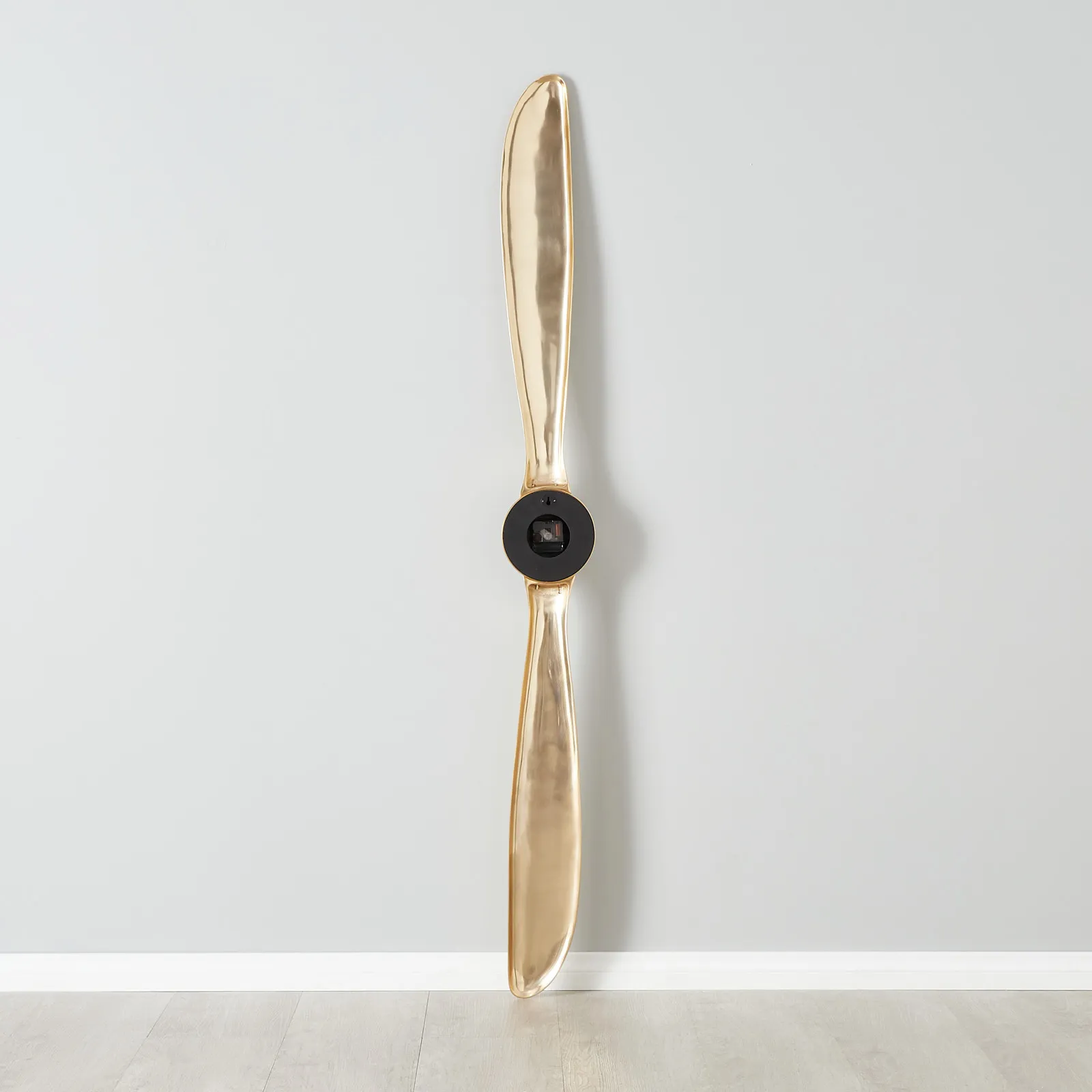 Time Keeper Matte Antique Brass Wall Clock