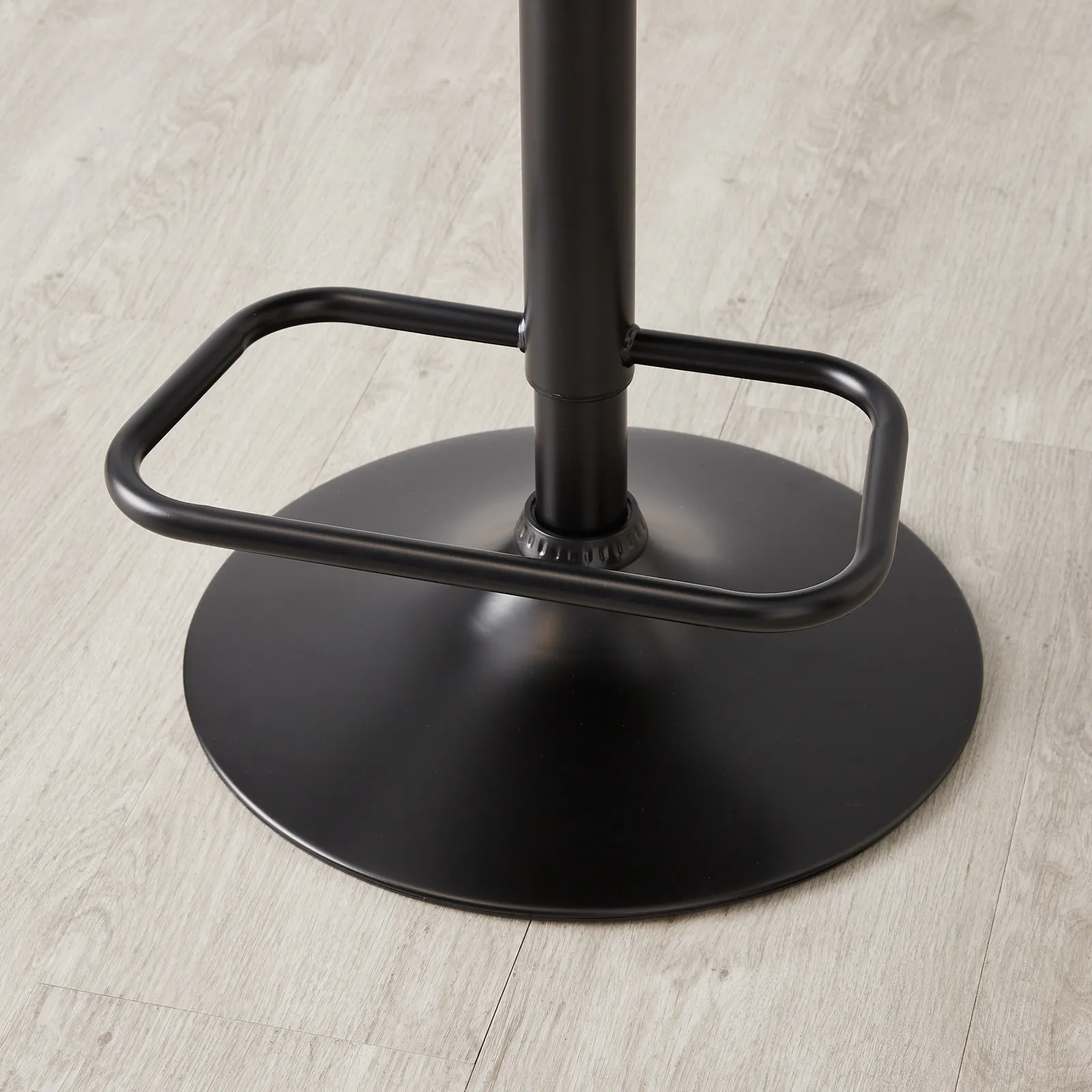 Cres Glacier Grey Vegan Leather Bar Stool | Koala Living