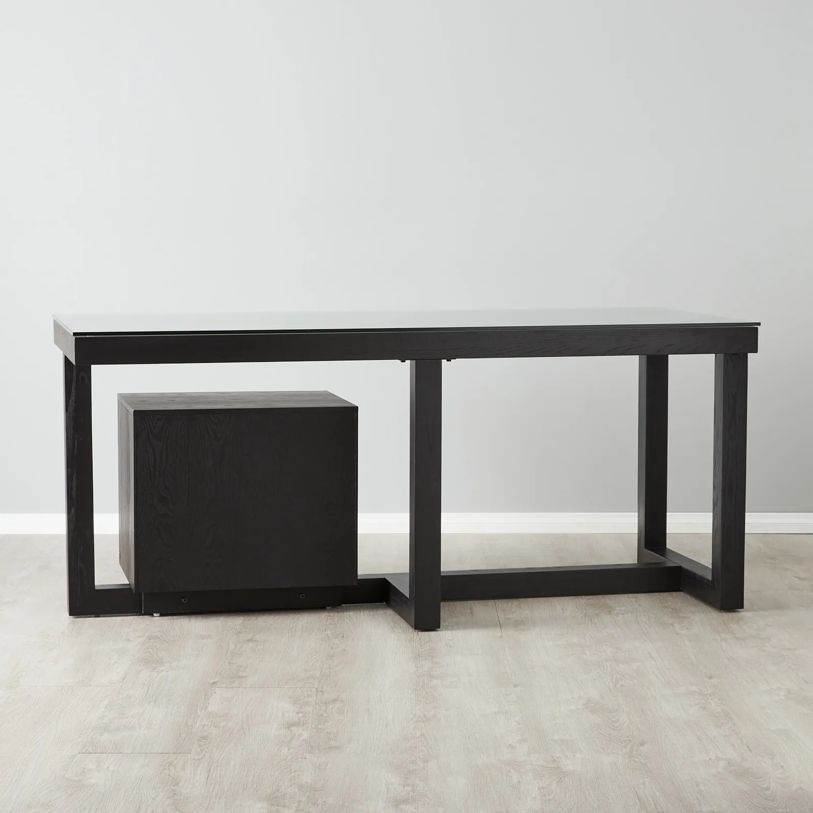 Dorothy Black Wooden Desk