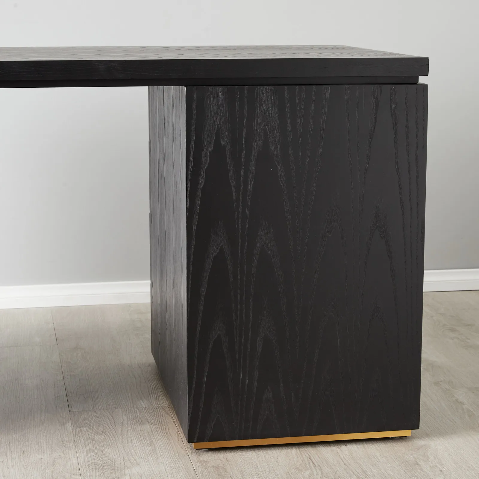 Nicholas Black Wooden Desk