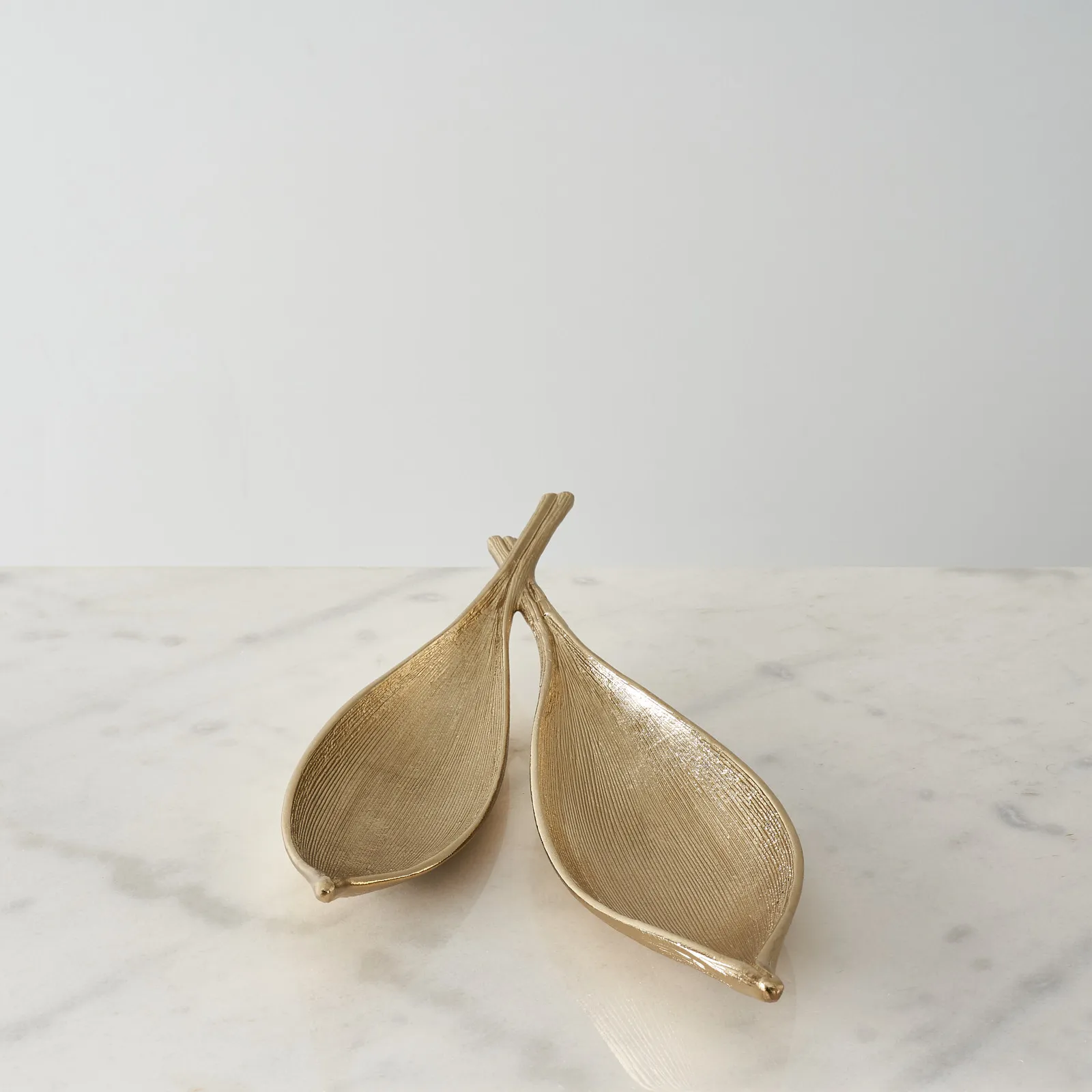 Vinny Gold Metal Dual Platter | Koala Living