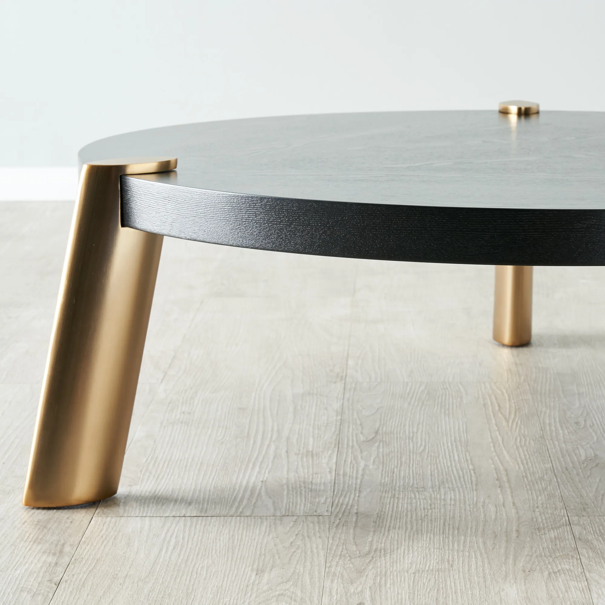 Dale II Round Coffee Table Small Espresso