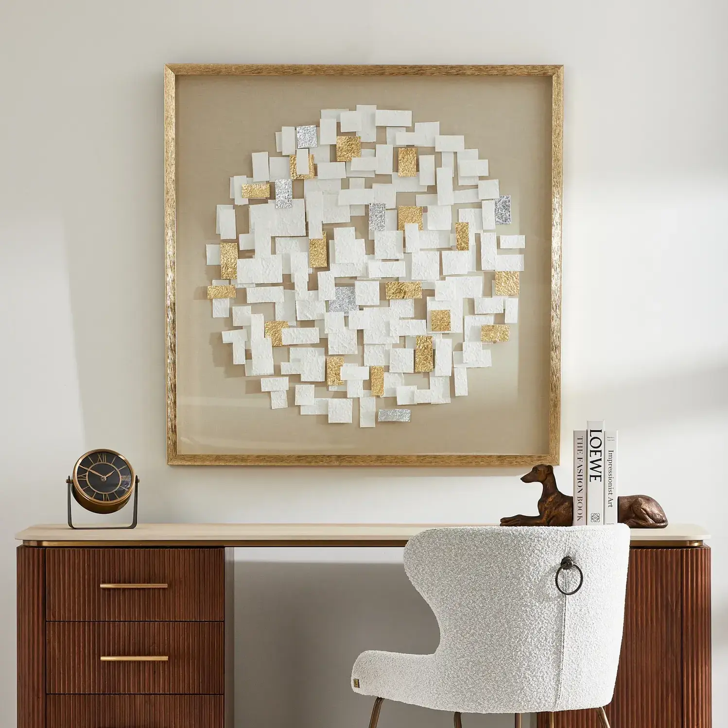 One In A Million Shadow Box With Golden Frame | Koala Living