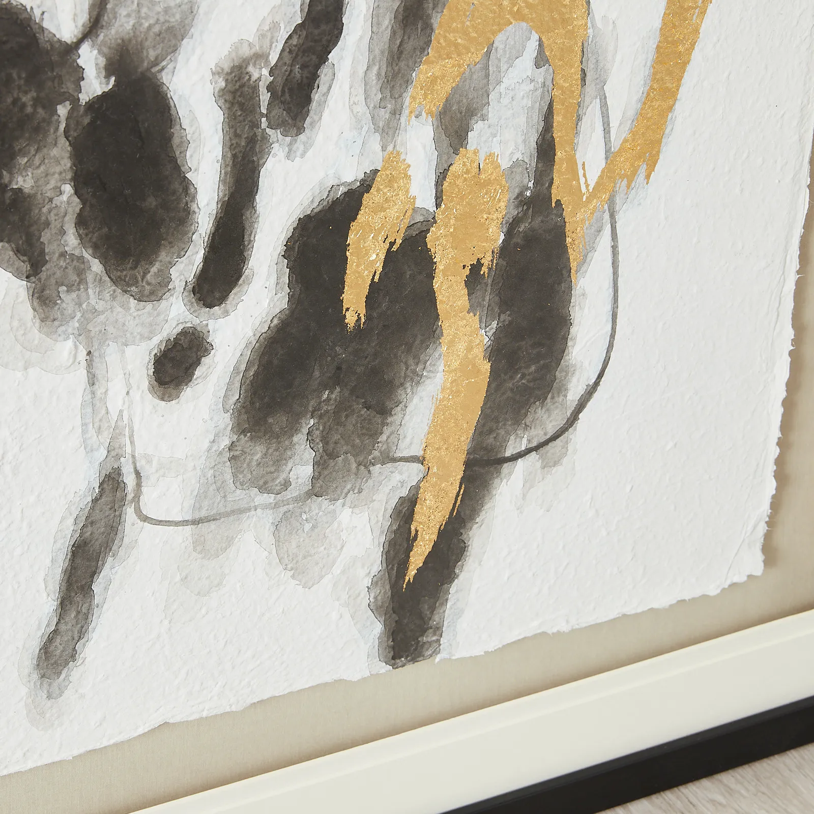 Golden Specter Shadow Box With Black Frame | Koala Living