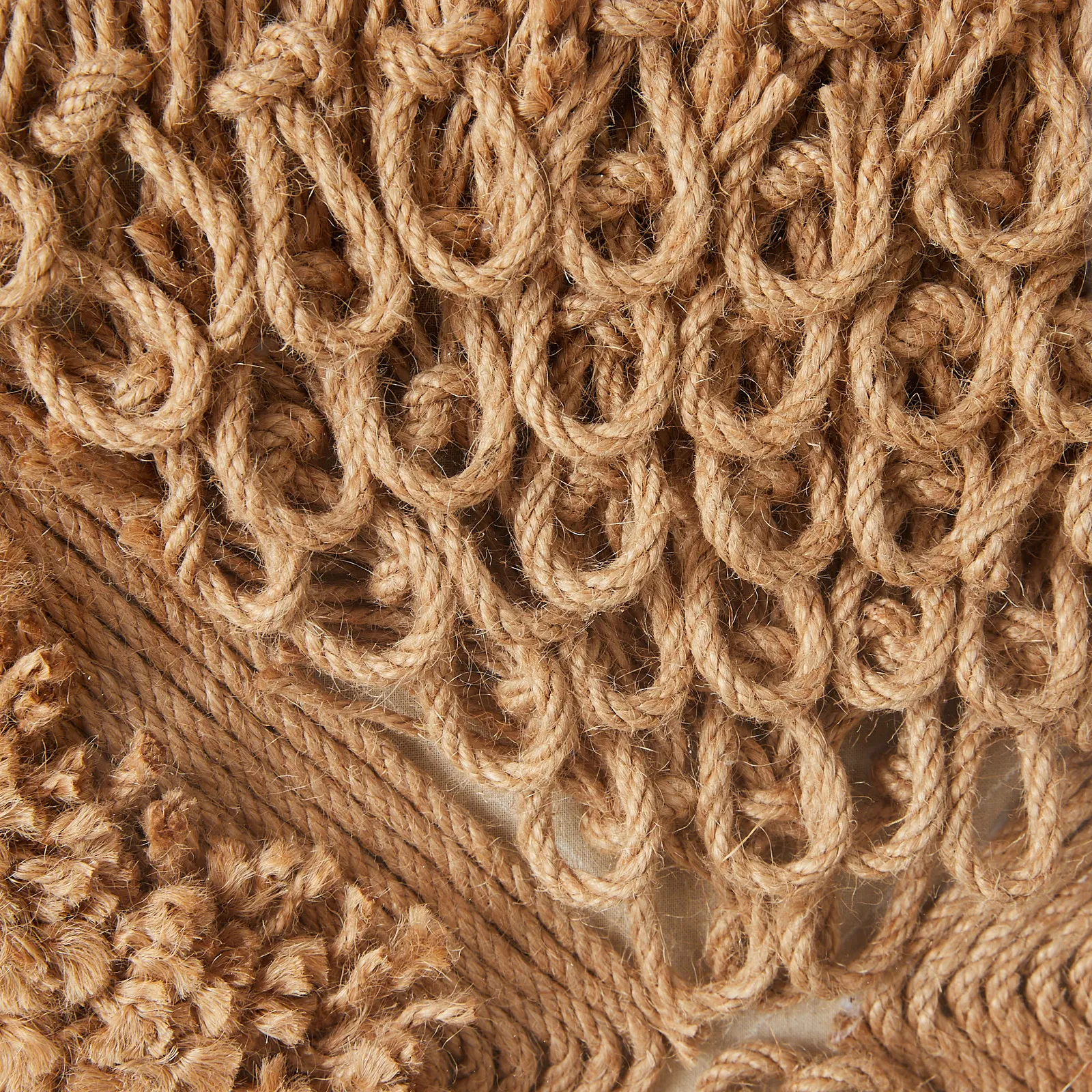 Insurgent Hemp Rope Shadow Box with Golden Frame