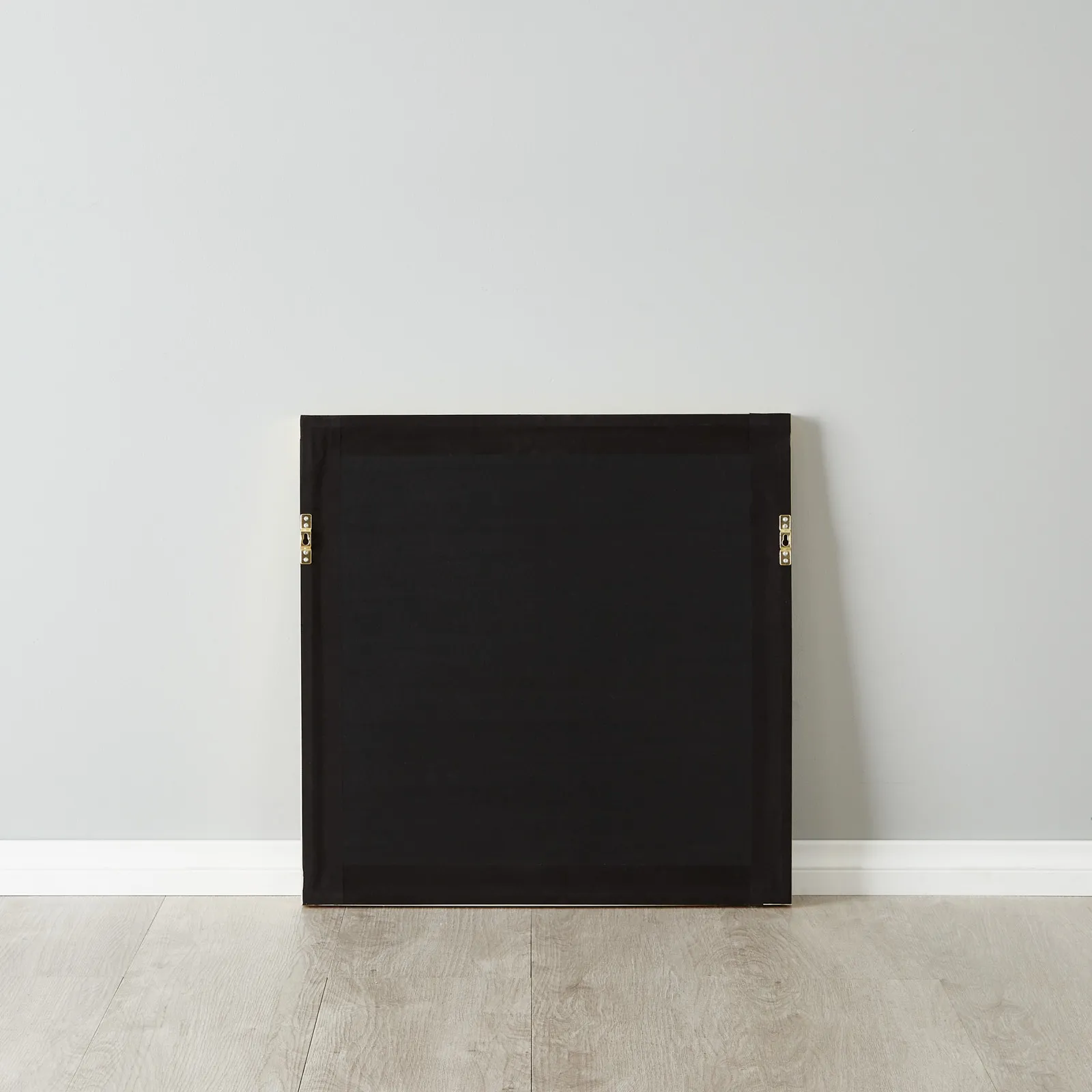 Quadrate Hemp Rope Shadow Box with Golden Frame