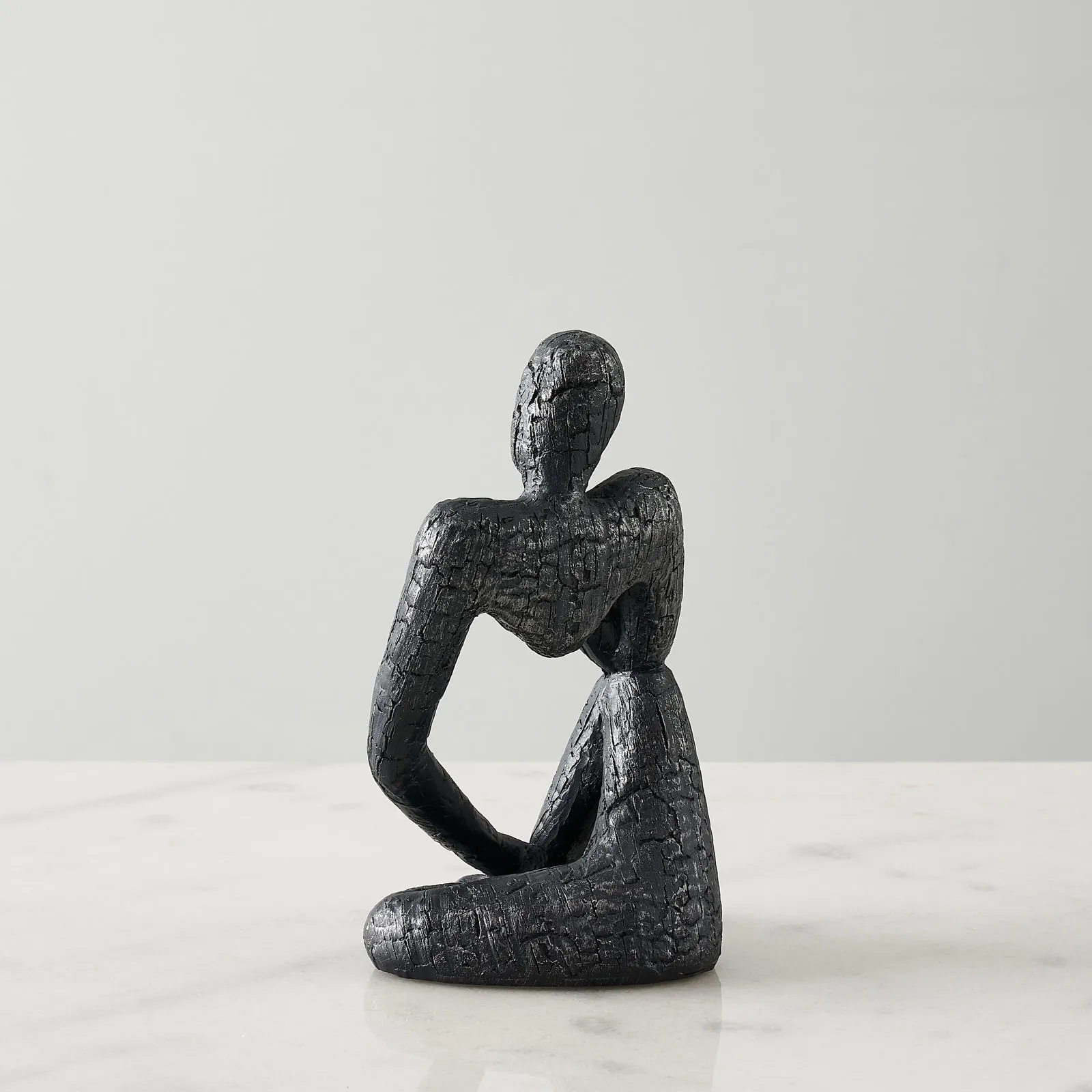 Ruminating Man Resin Decorative