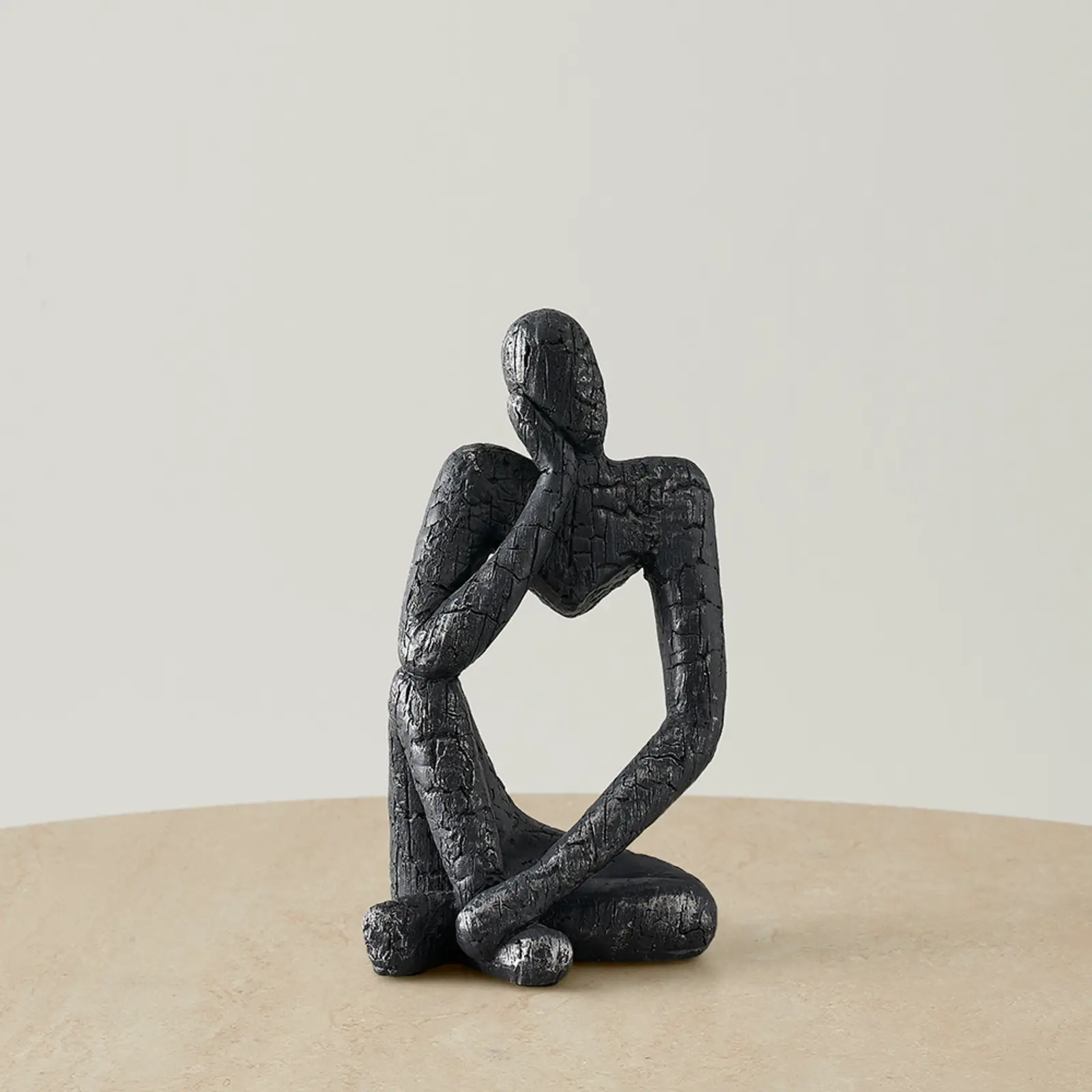 Ruminating Man Resin Decorative