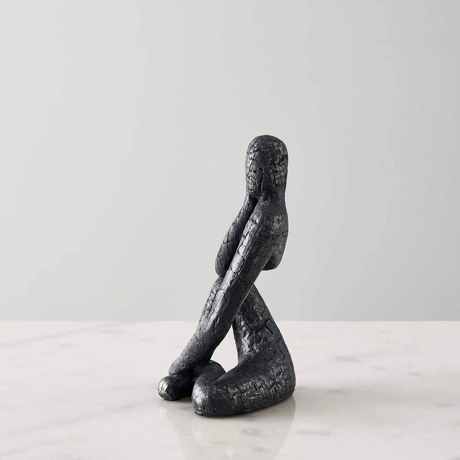 Ruminating Man Resin Decorative