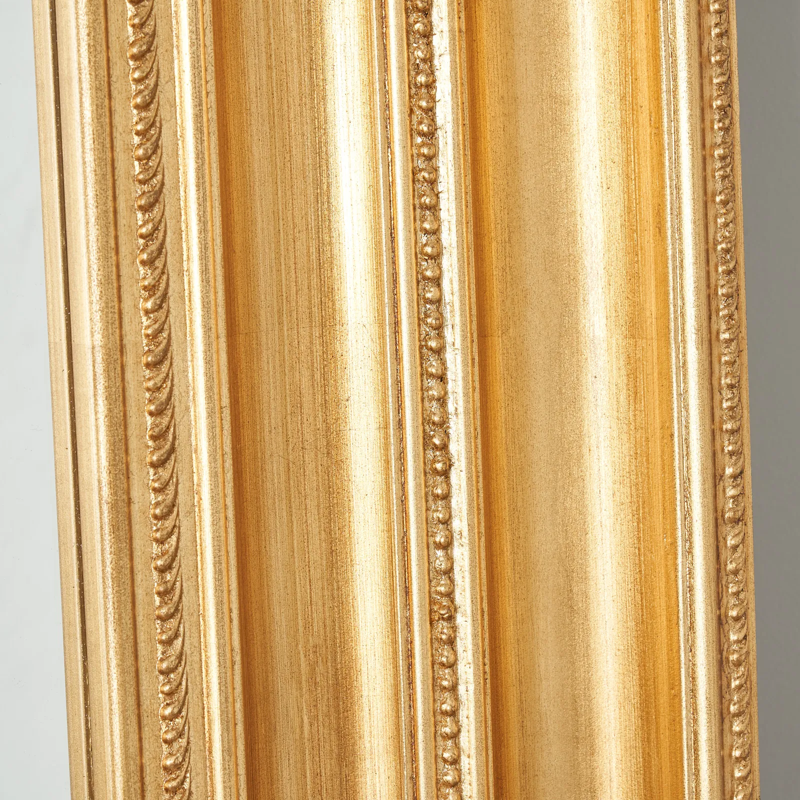 Calliope Antique Gold Rectangle Wooden Mirror