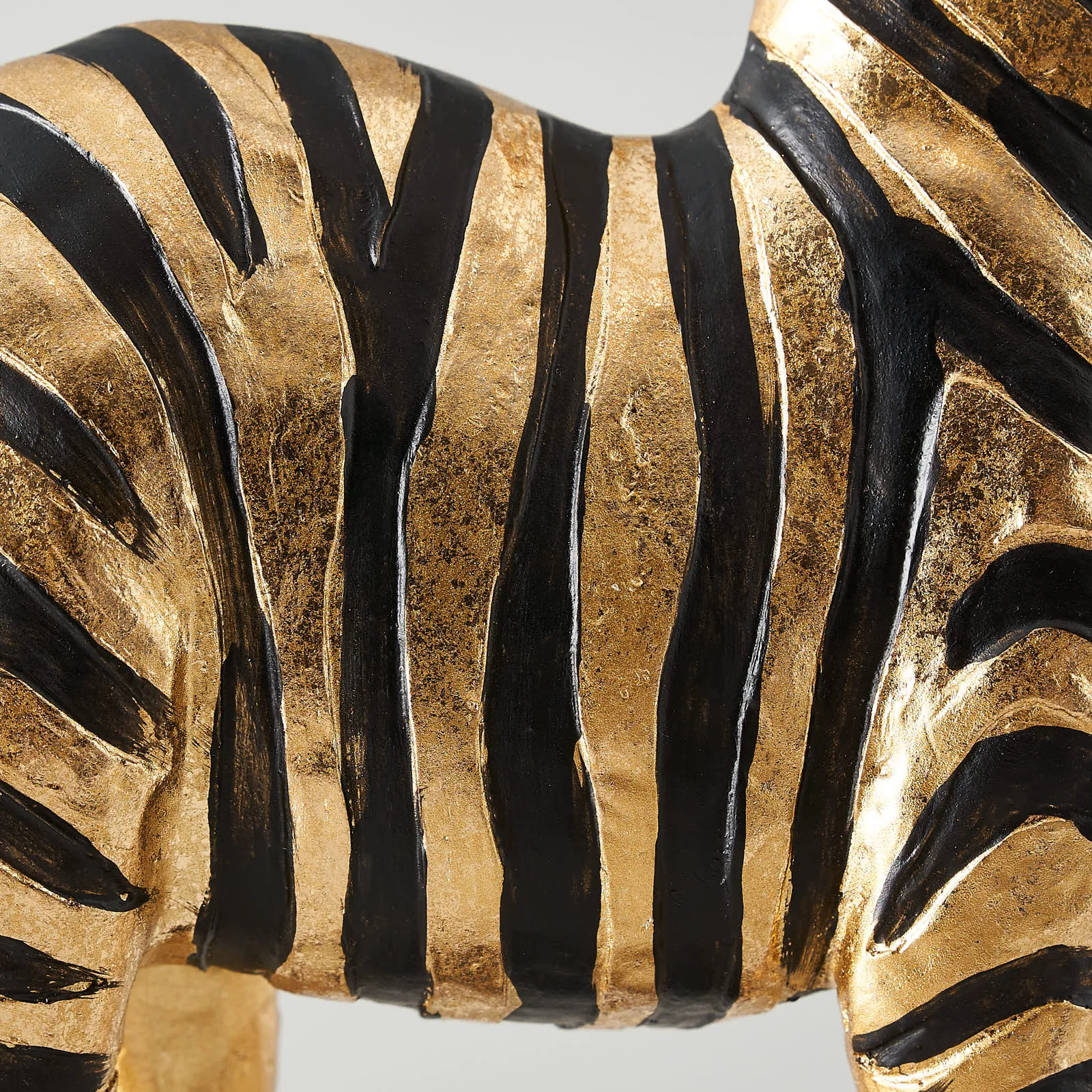 Golden Zebra Decorative