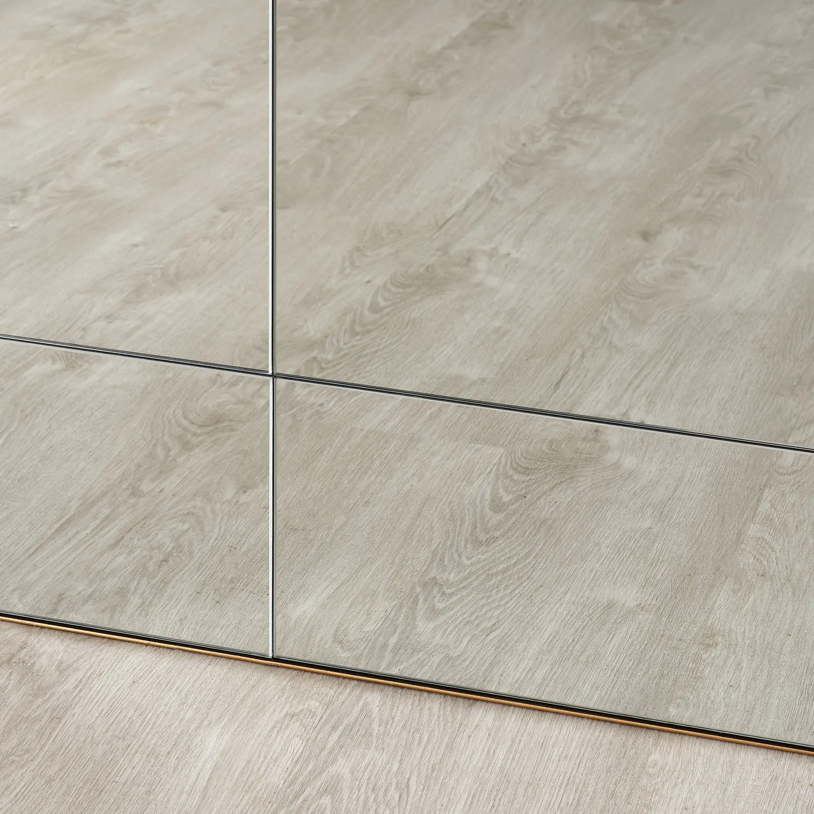 Clarice Antique Brass Rectangle Mirror