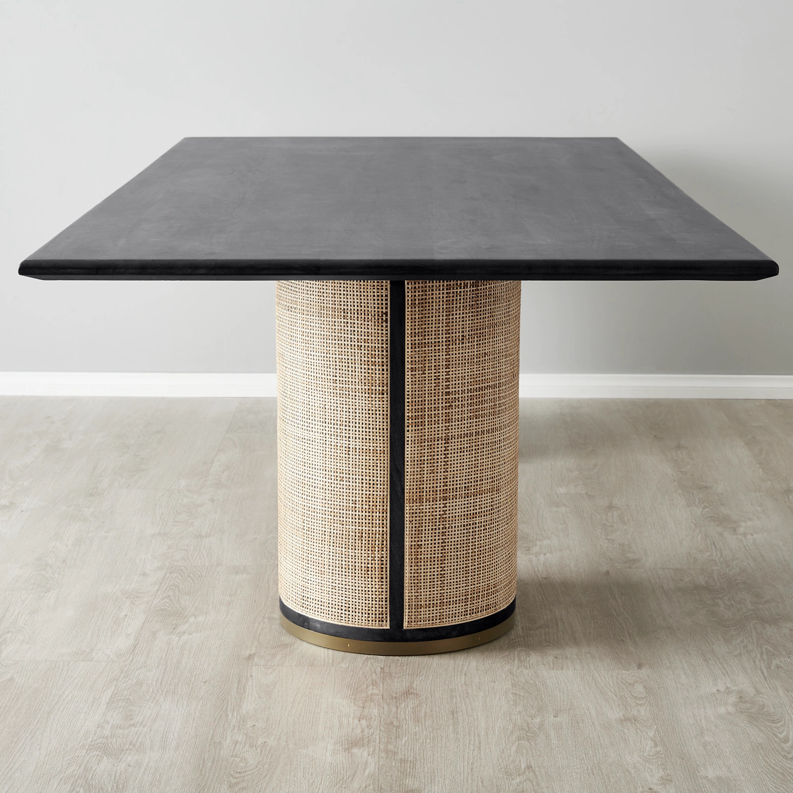 Esplanade Black Mango Wood Rectangular Dining Table