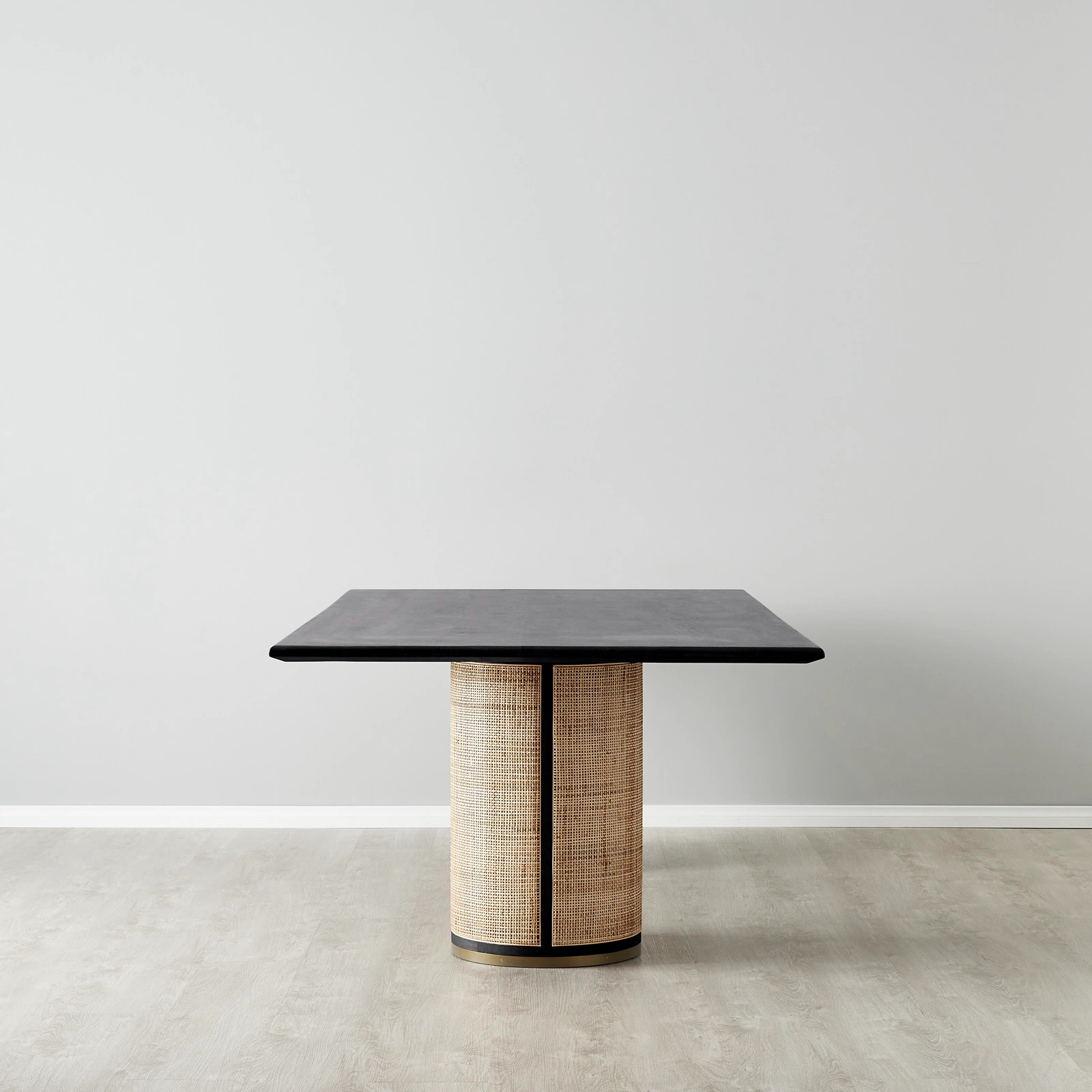 Esplanade Black Mango Wood Rectangular Dining Table