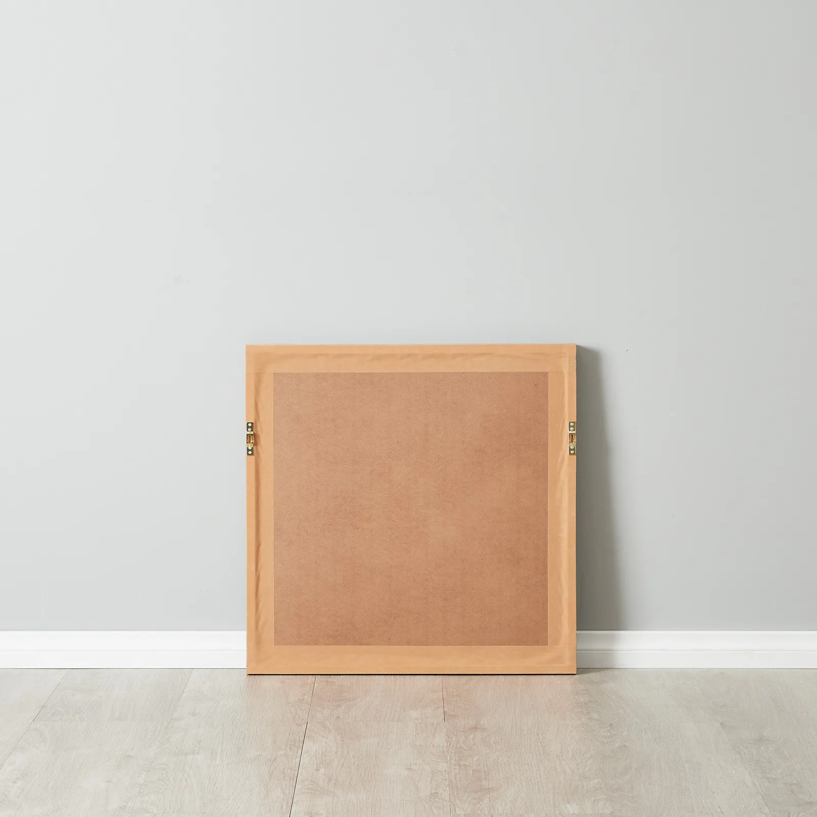 Feather Shadow Box with Light Brown Frame | Koala Living