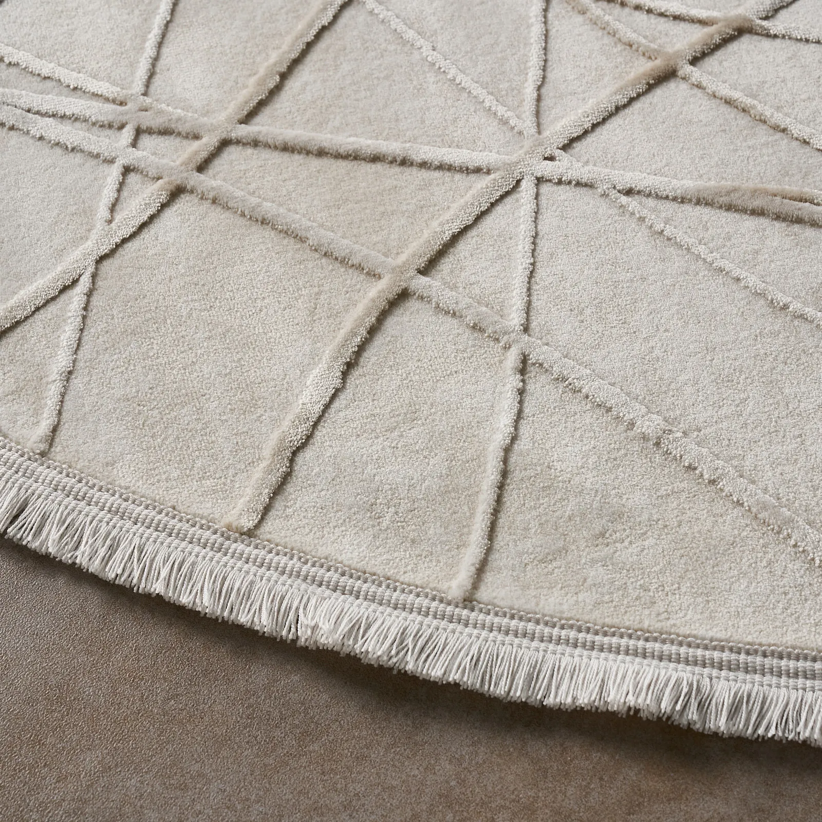 Sardes Round Floor Rug - 160cm x 160cm