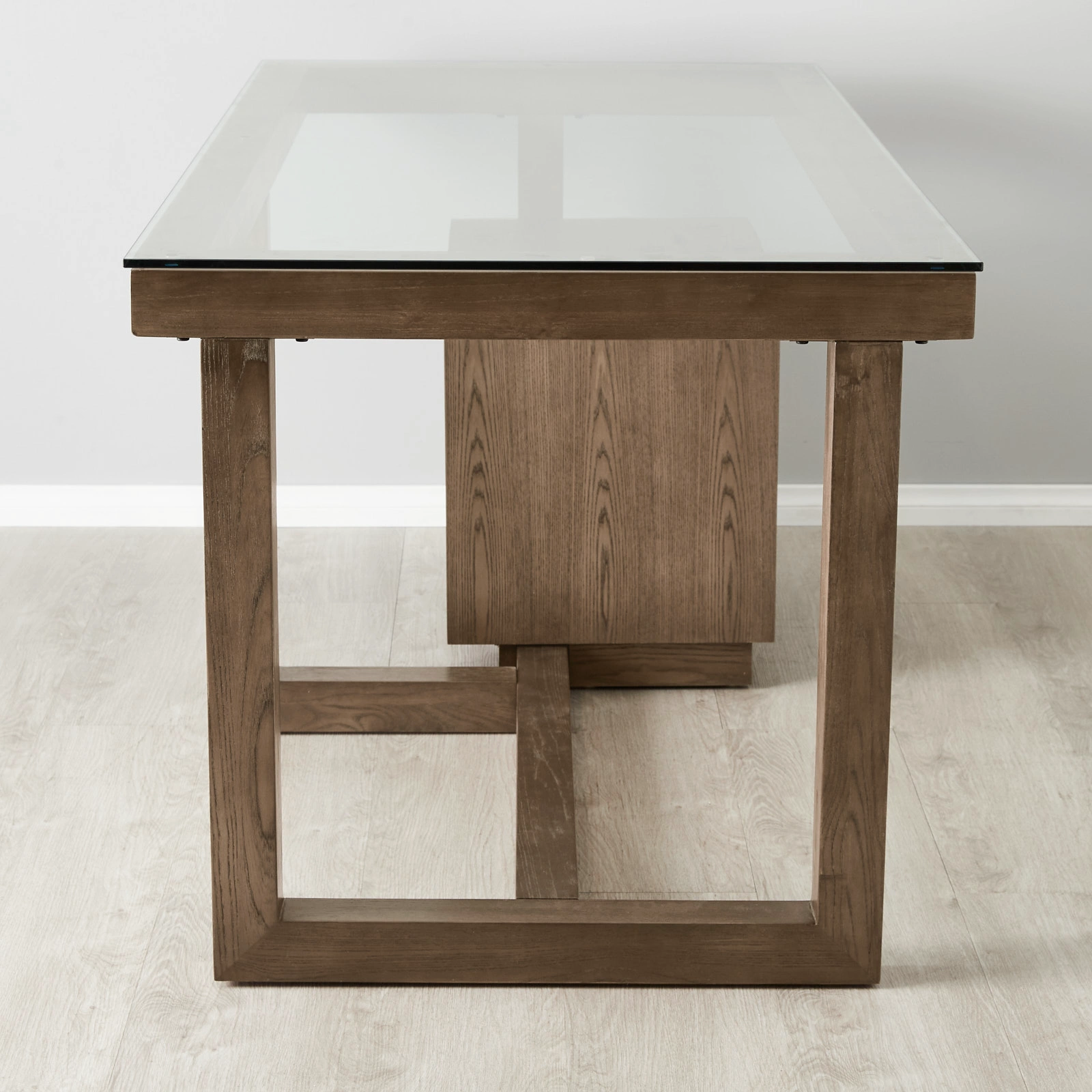 Dorothy Medium Brown Wooden Desk | Koala Living