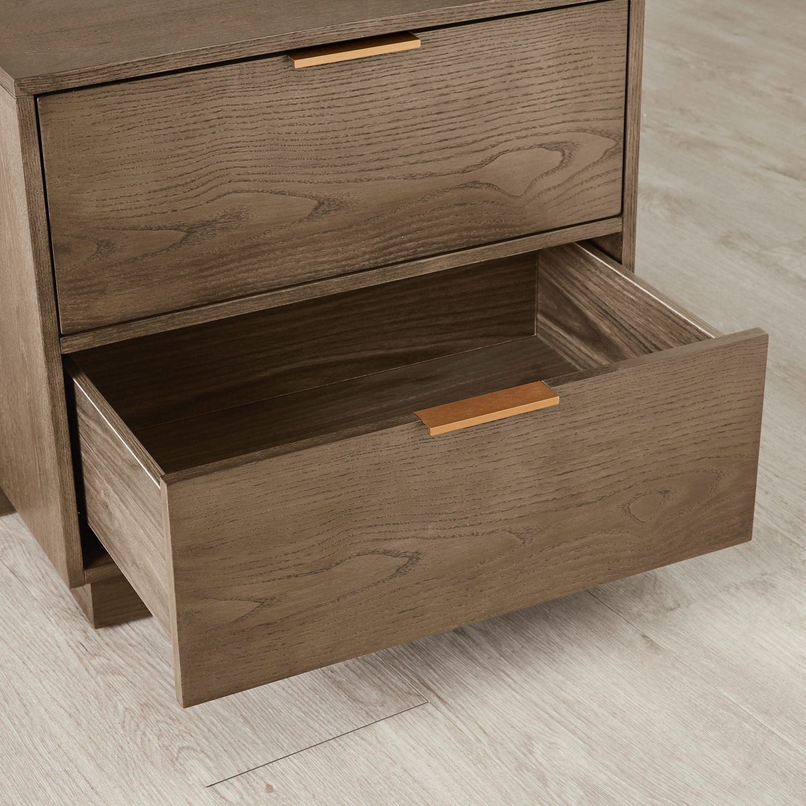 Dorothy Medium Brown Wooden Desk | Koala Living