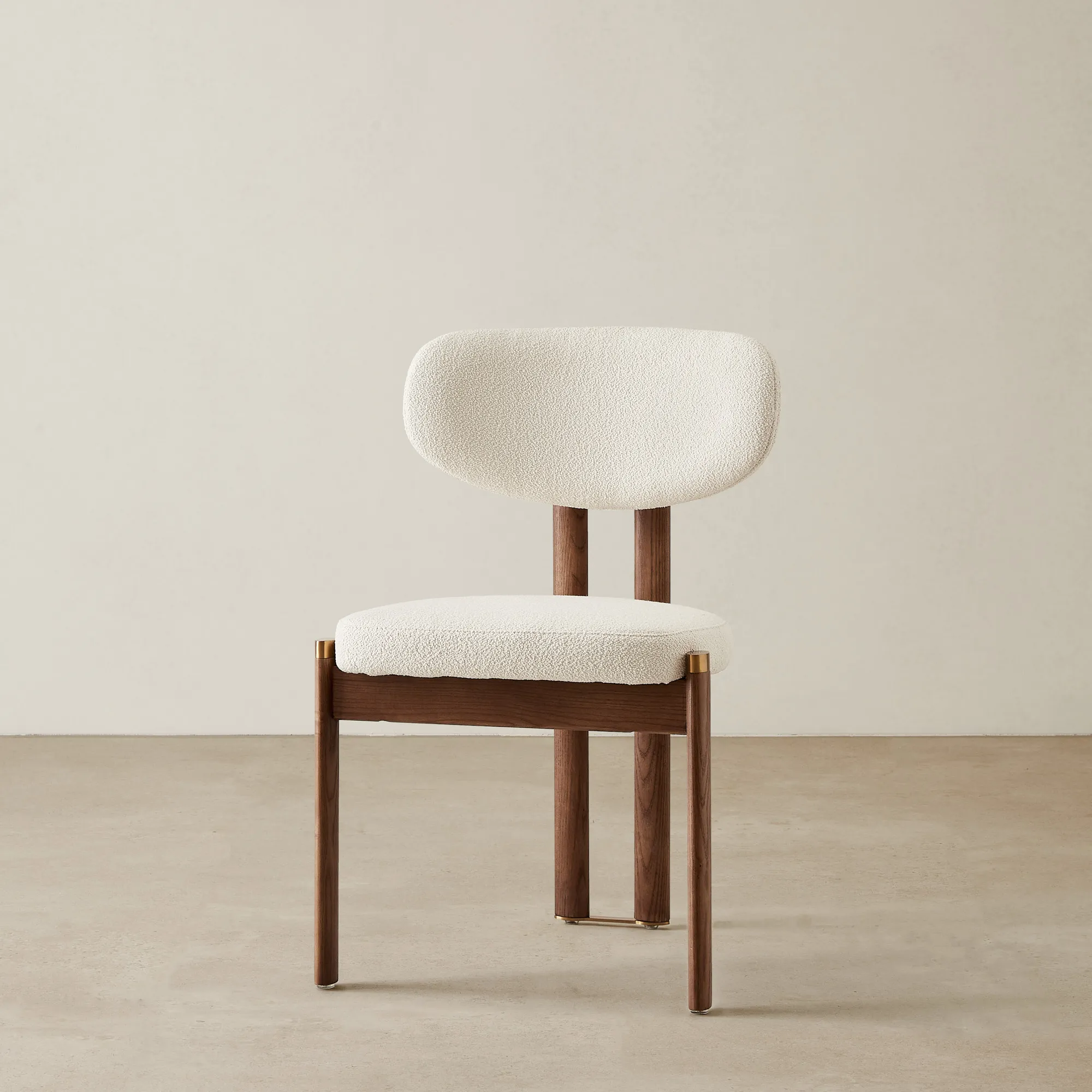 Portobello Chantilly White Fabric Dining Chair
