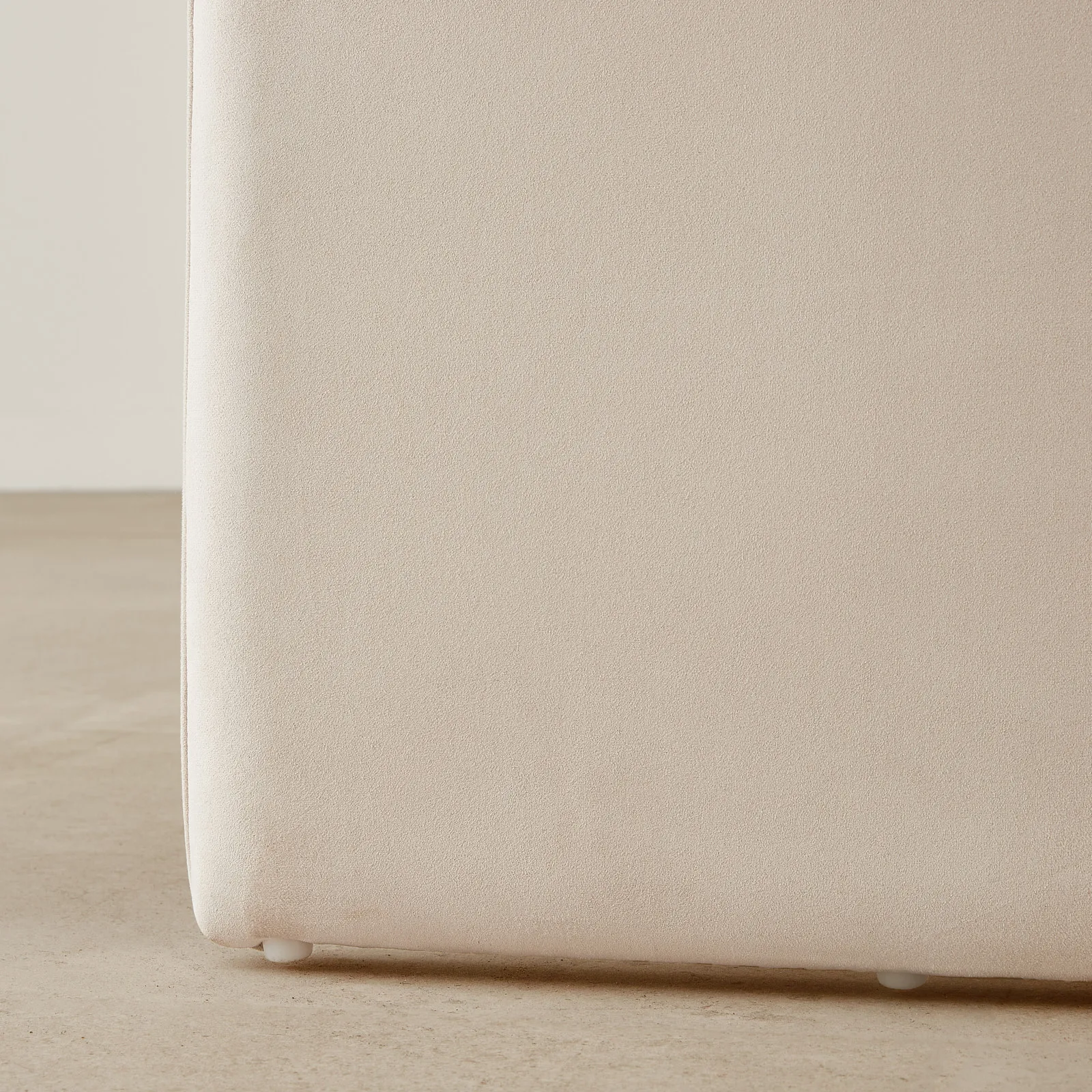 Otis Cream Microfiber Fabric Dining Chair | Koala Living