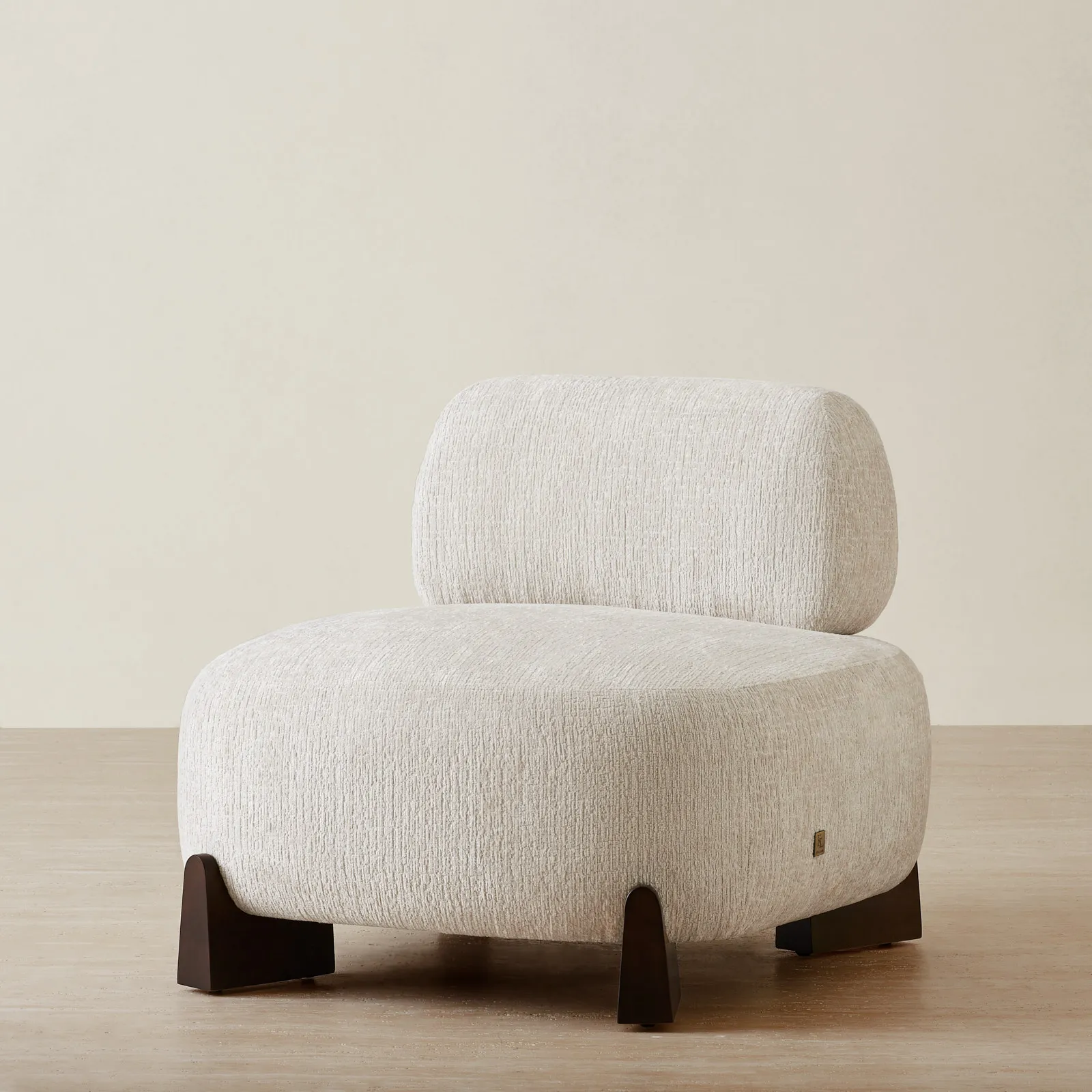 Karina Fusion Grey Fabric Occasional Chair | Koala Living