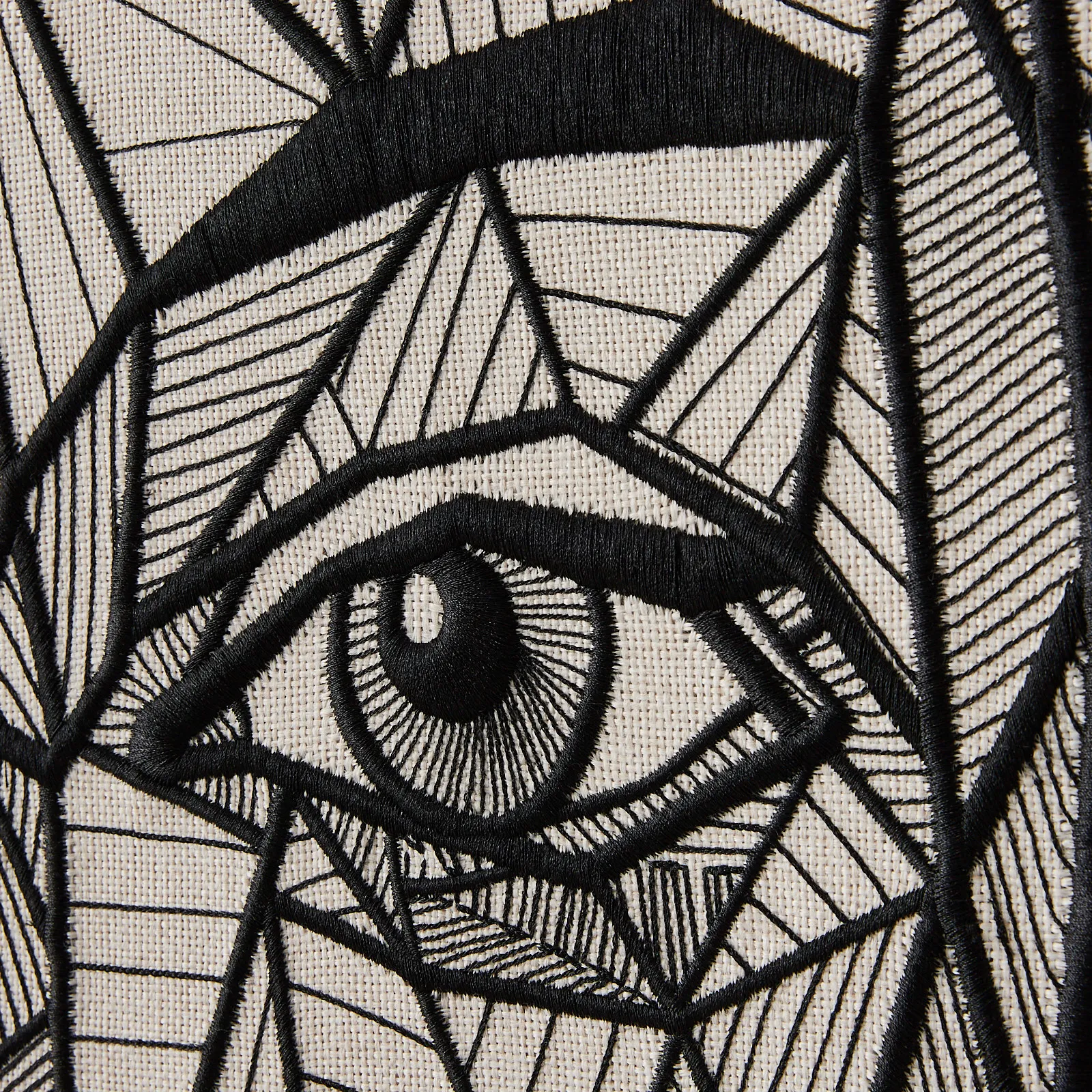 Female Geometric Figure Rectangle Shadow Box with Black PS Frame