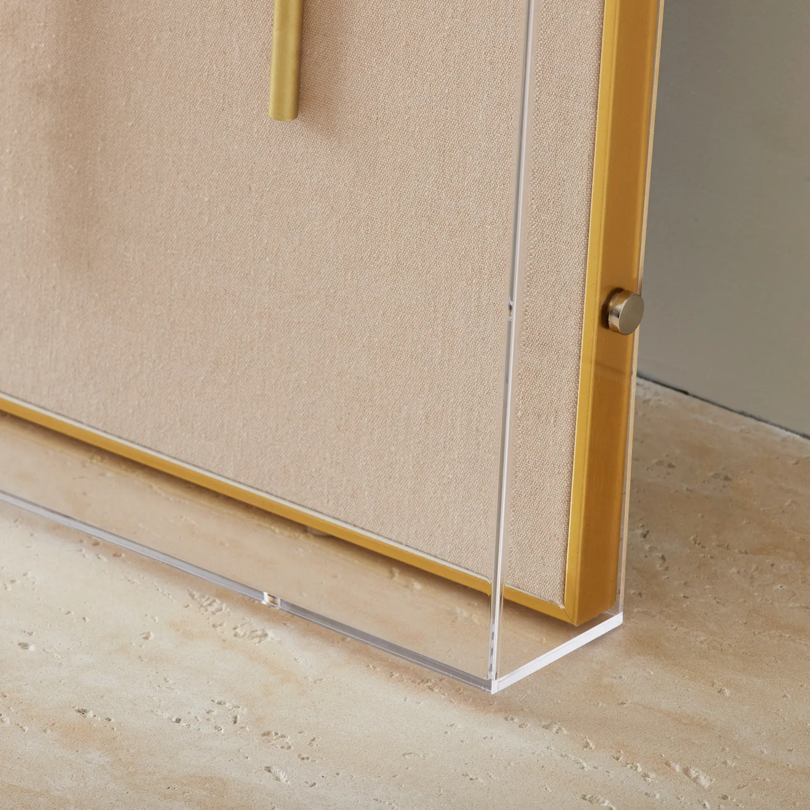 Midas Iron Rectangle Shadow Box with Acrylic Box