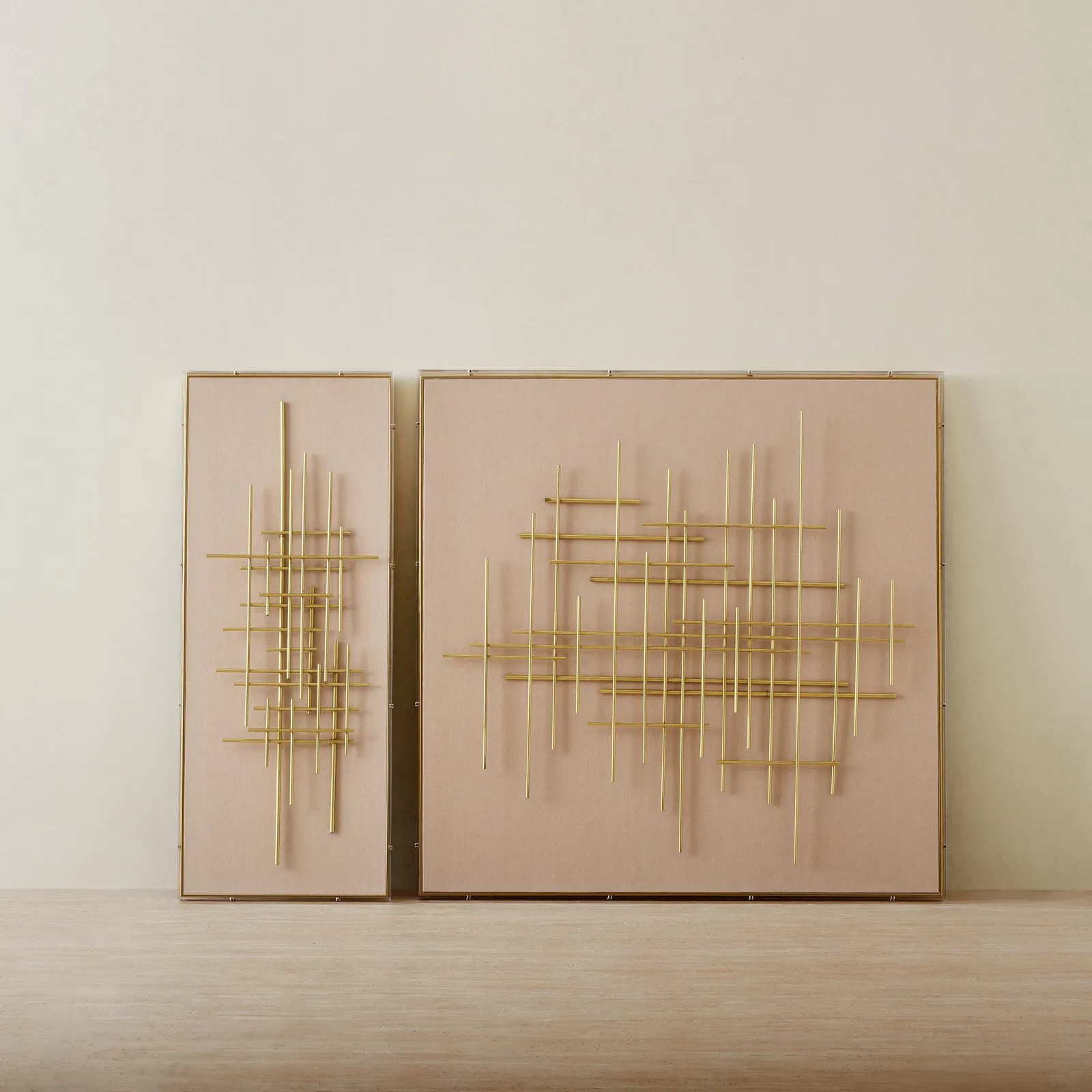 Midas Iron Rectangle Shadow Box with Acrylic Box