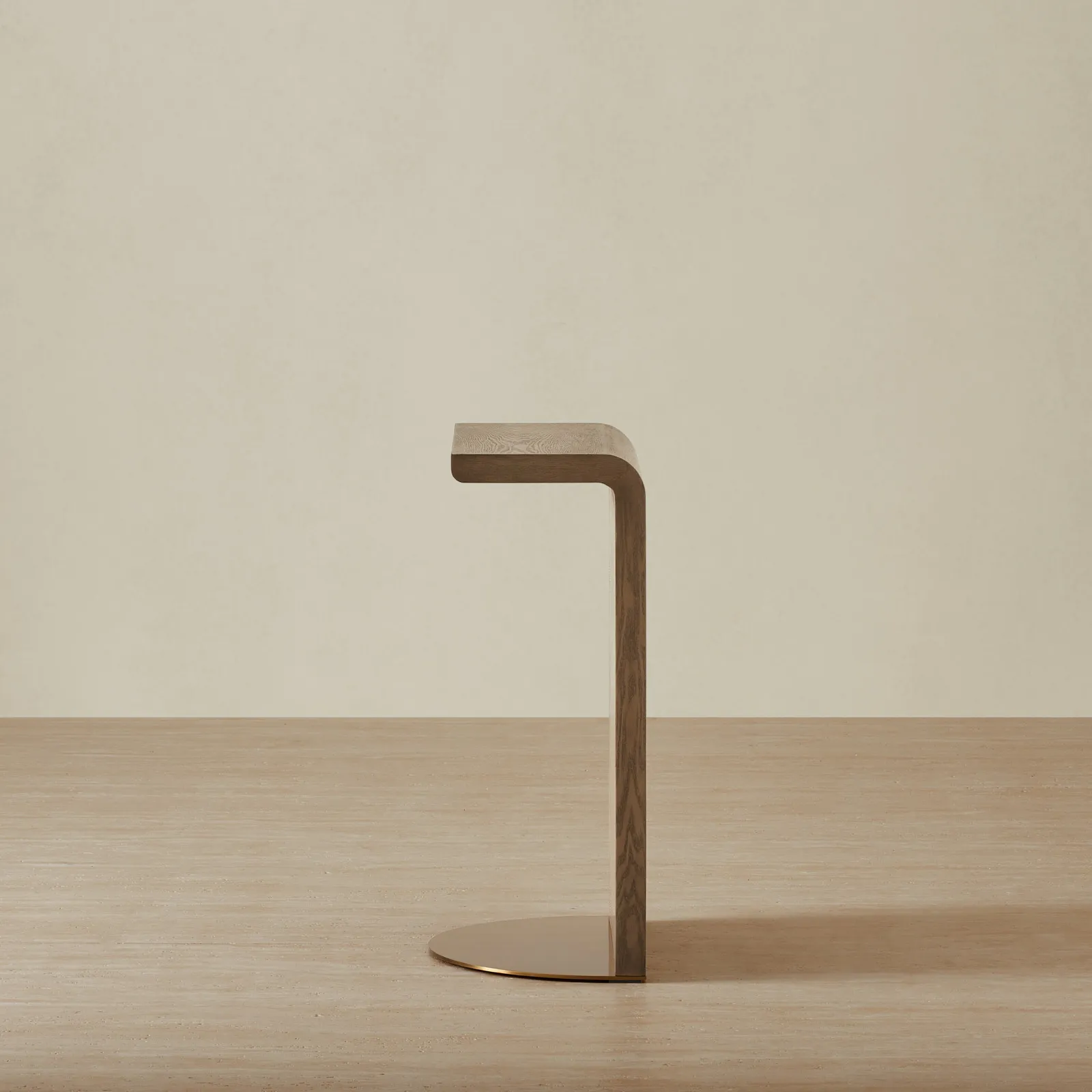 Reeves Medium Brown Side Table