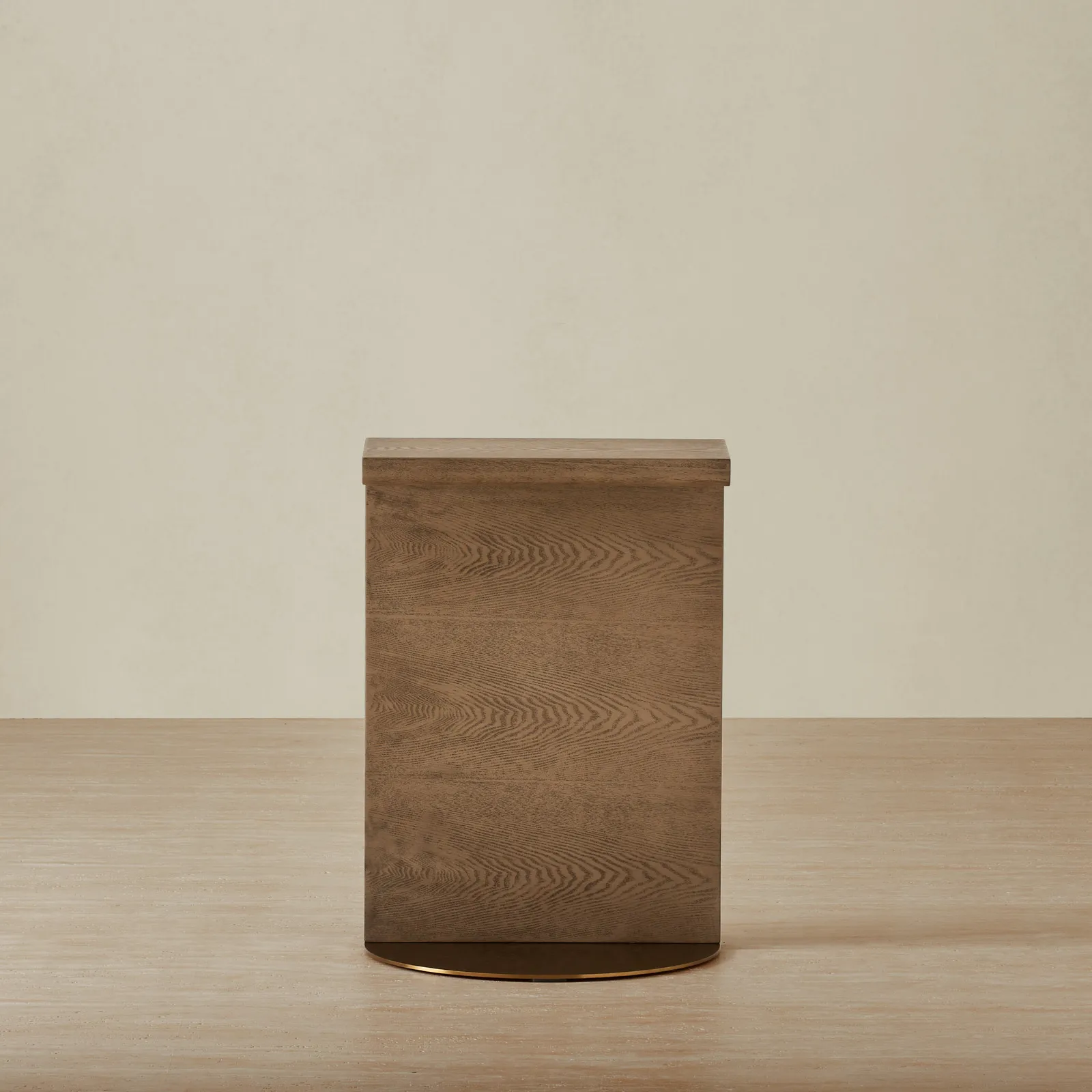 Reeves Medium Brown Side Table
