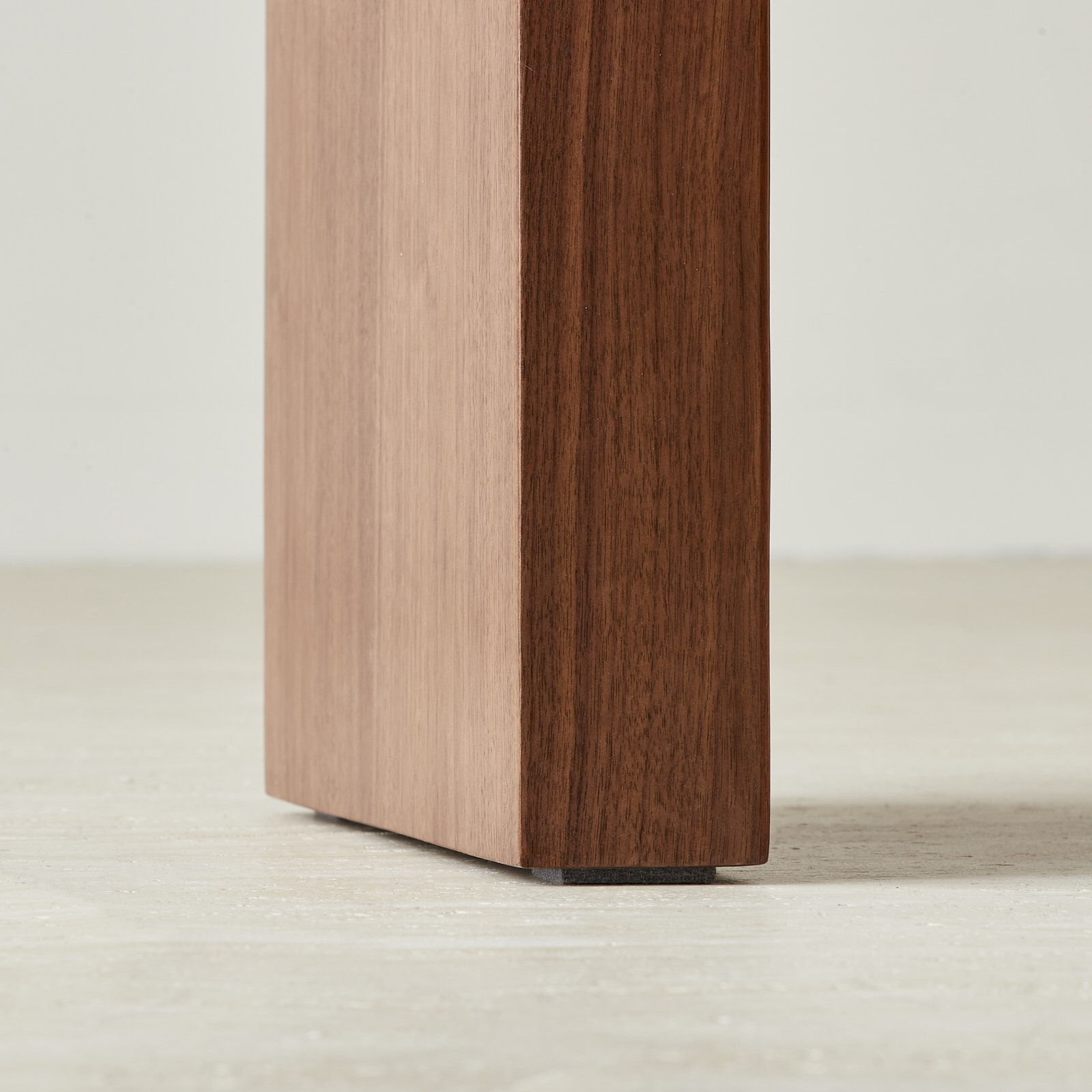 Costanza Arches Walnut Brown Wooden Console Table