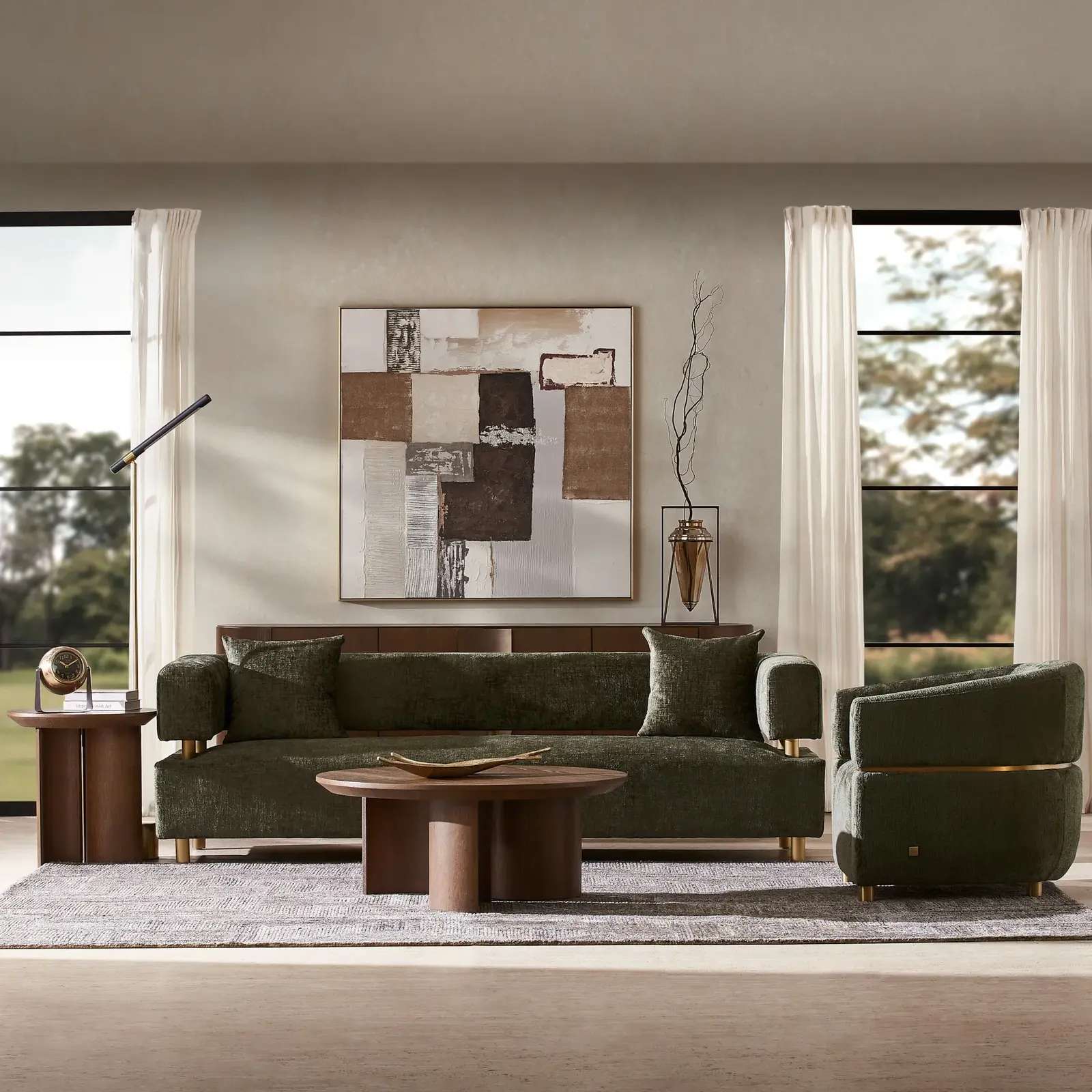 Napa Caramel Oak Coffee Table