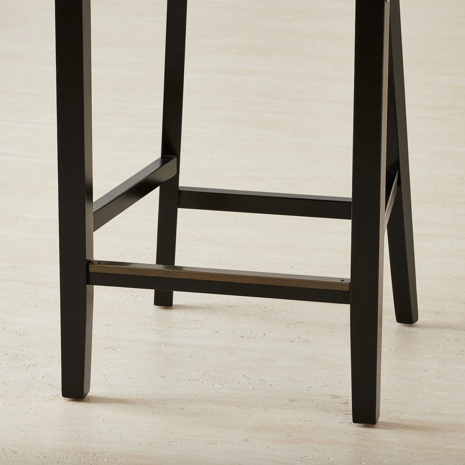 Saxon II Cloud Grey Vegan Leather Bar Stool | Koala Living