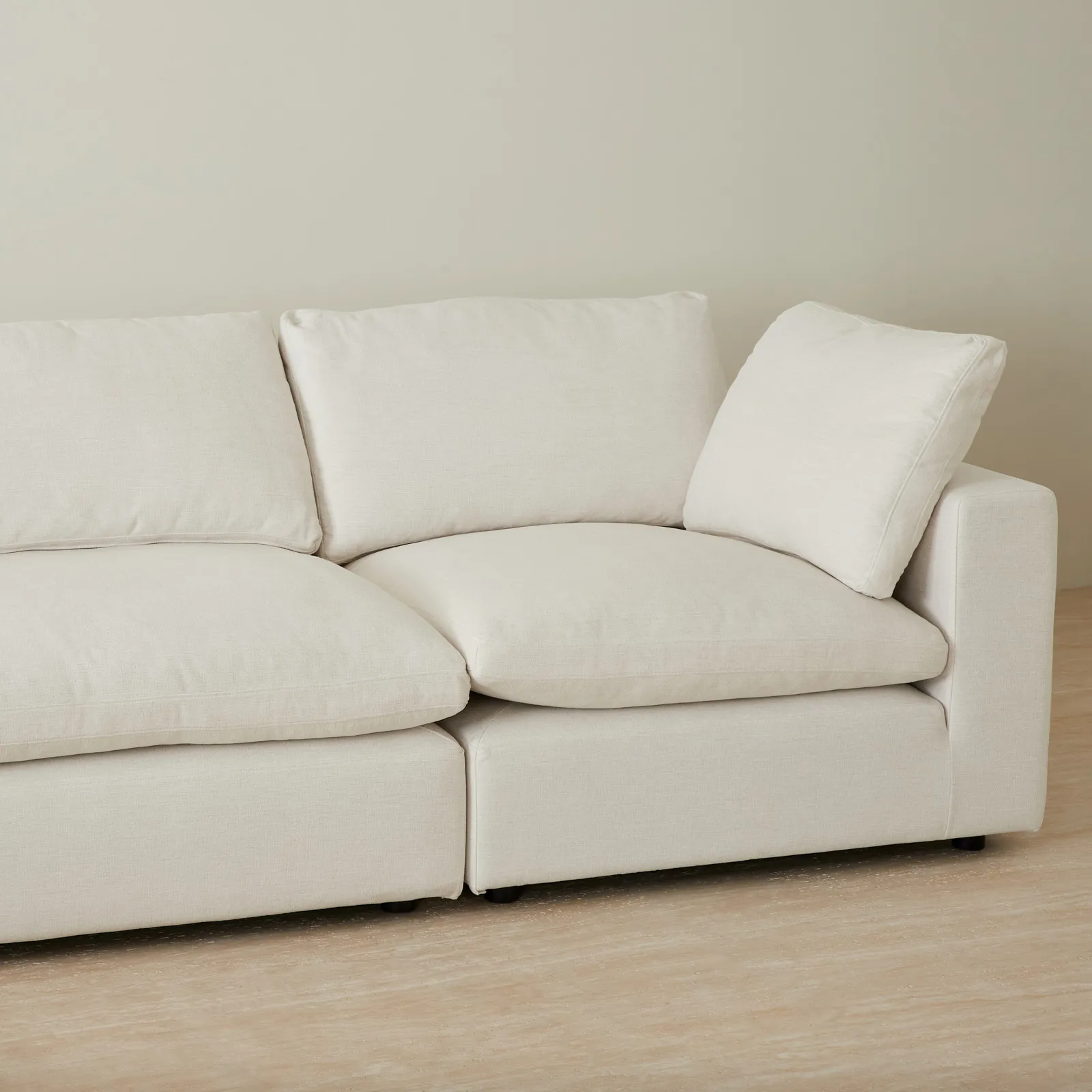 Elora II Arctic White Modular Sofa