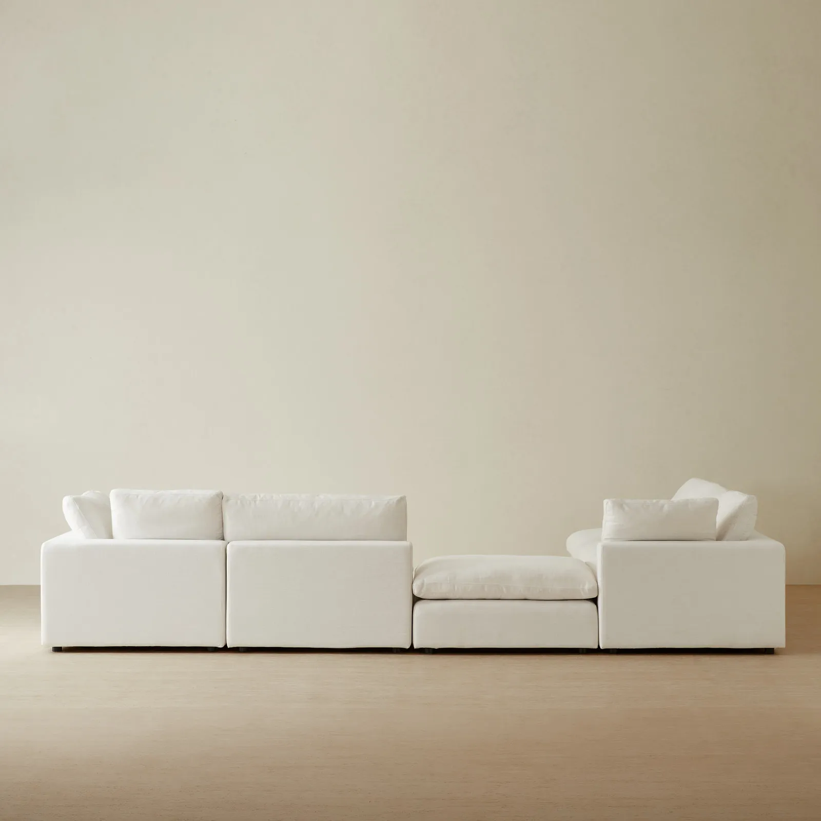 Elora II Arctic White Modular Sofa