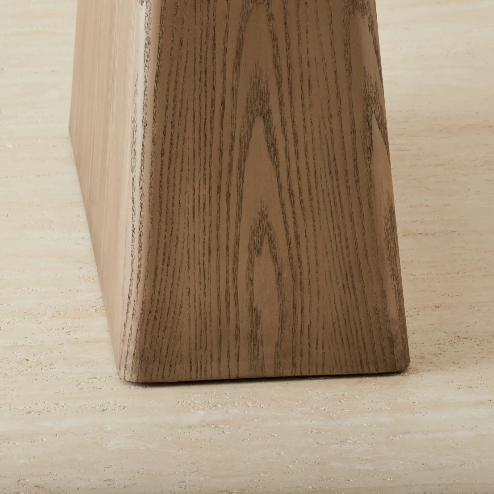 Dunstan Calacatta Viola Sintered Stone Console Table - Medium Brown ...