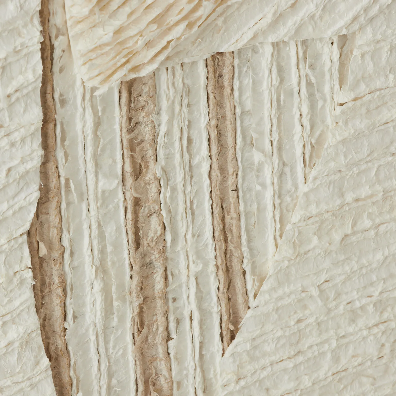 Trixie Paper Pulp Shadow Box with Light Brown Frame | Koala Living