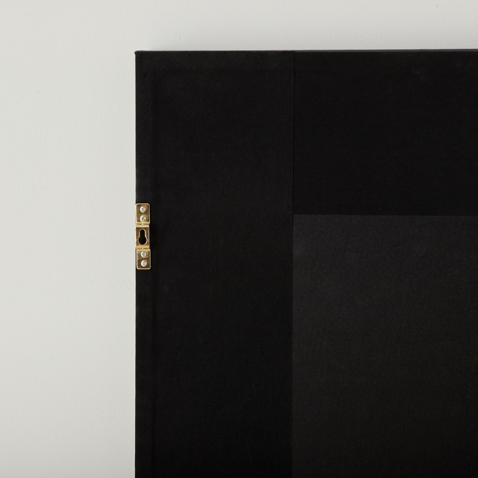 Kazan Paper Pulp Shadow Box with Black Frame