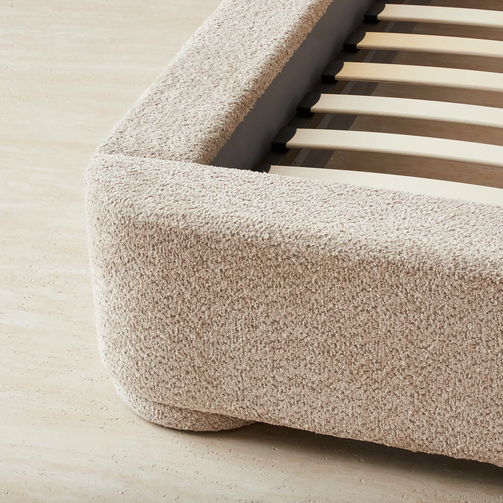 Estelle Mid Beige Queen Bed