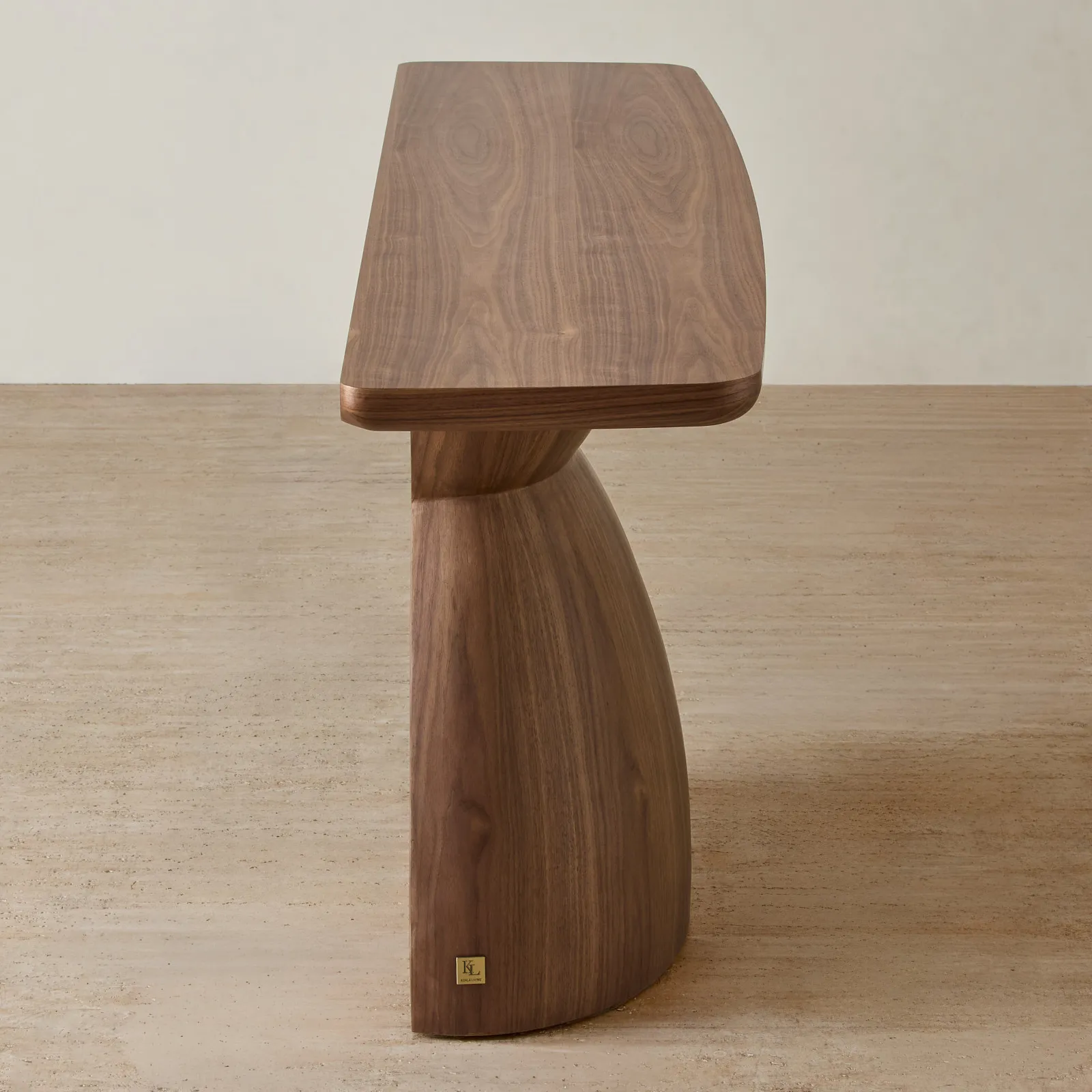 Xavier Walnut Brown Wooden Console Table | Koala Living