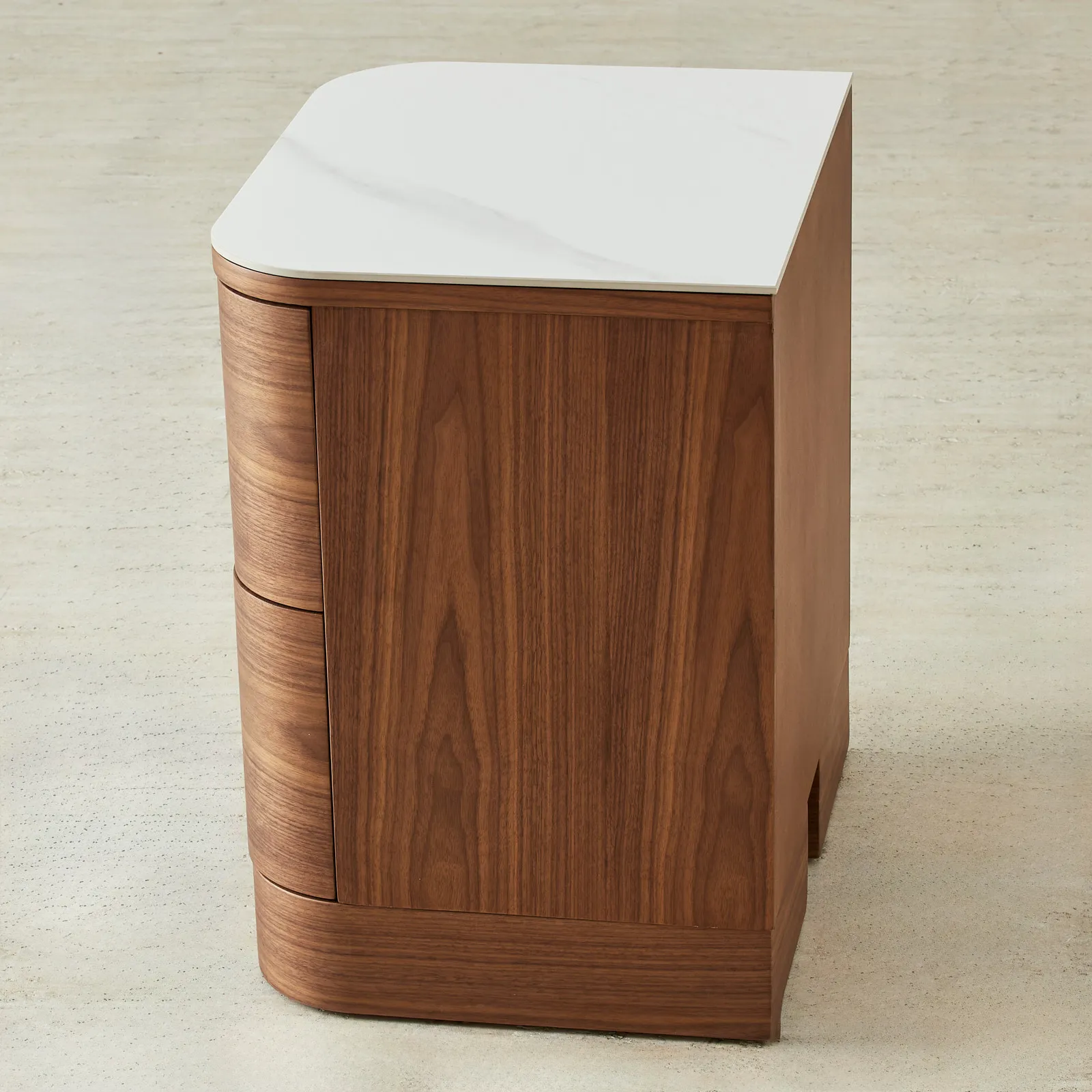 Terzetto Kids Mocha Walnut Bedside Table | Koala Living