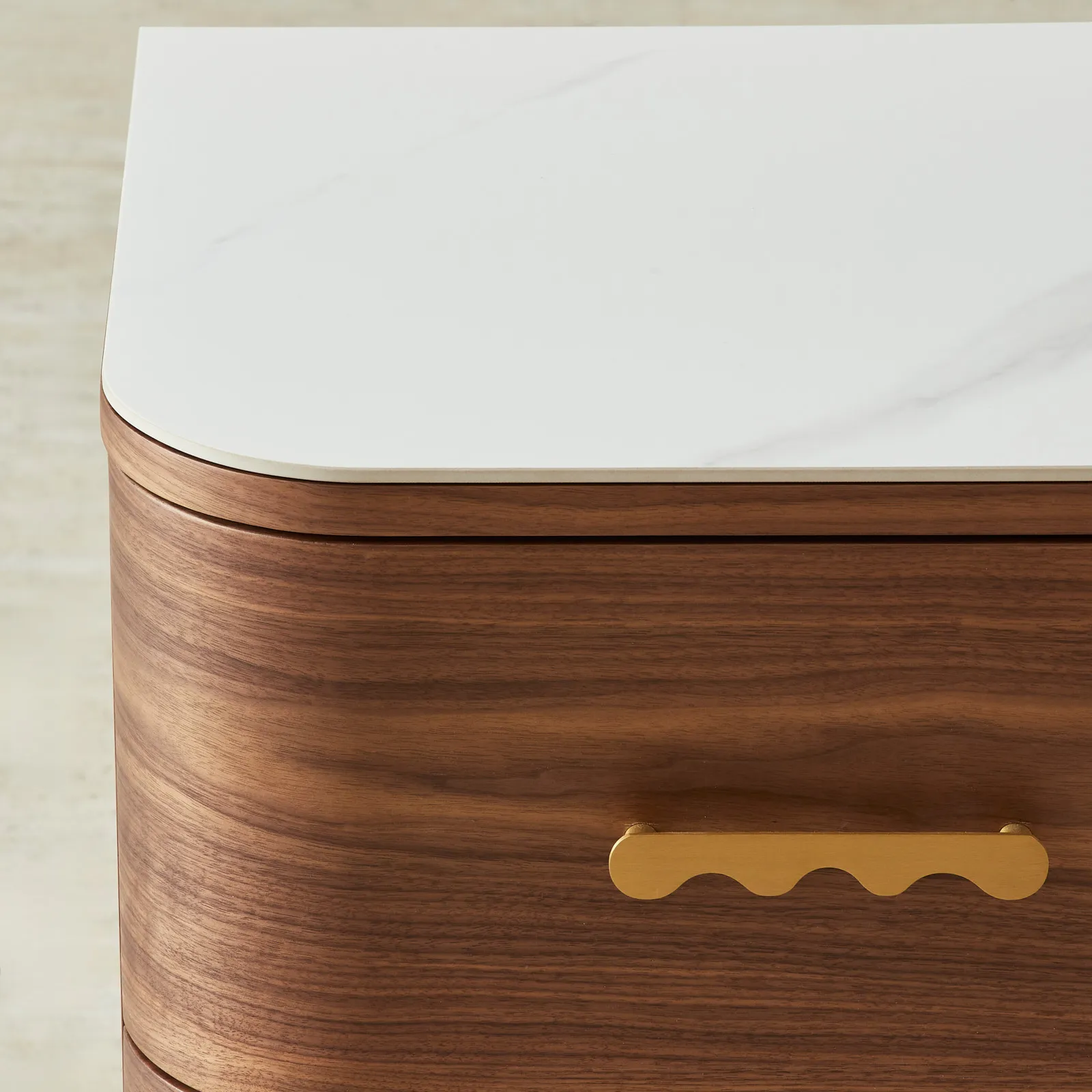 Terzetto Kids Mocha Walnut Bedside Table | Koala Living