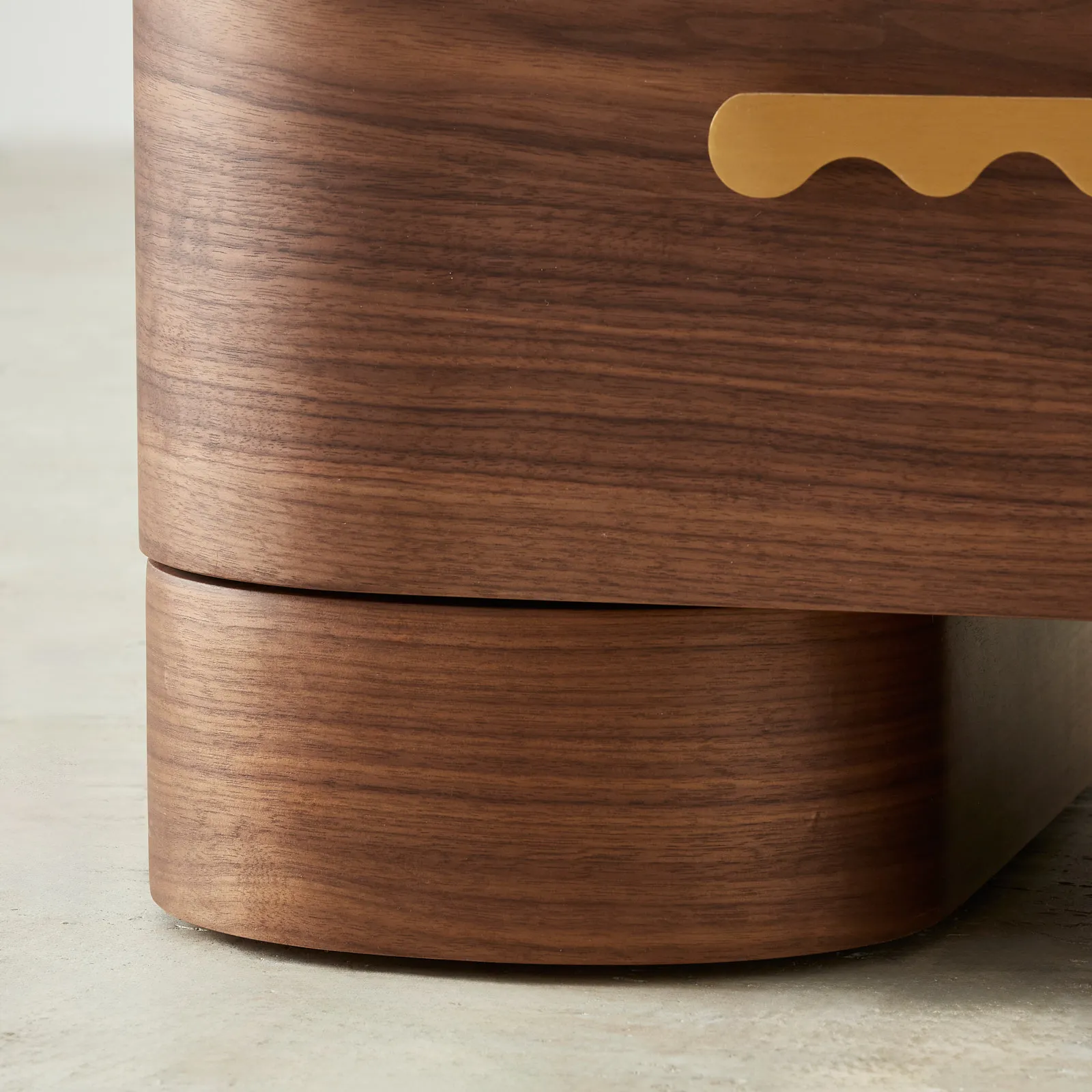 Terzetto Kids Mocha Walnut Bedside Table | Koala Living