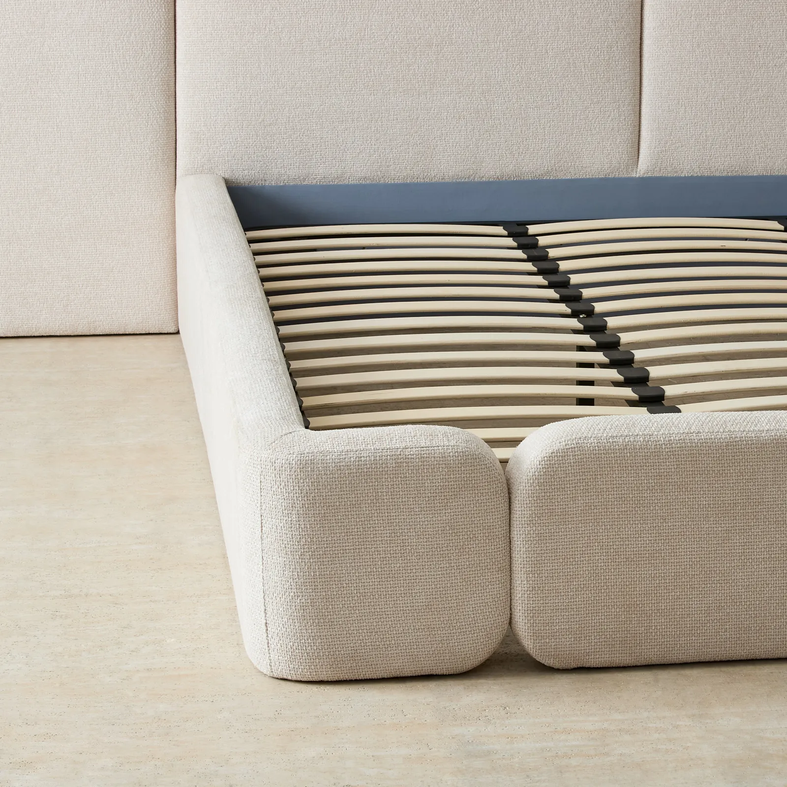 Arcadia Warm Ivory King Bed | Koala Living