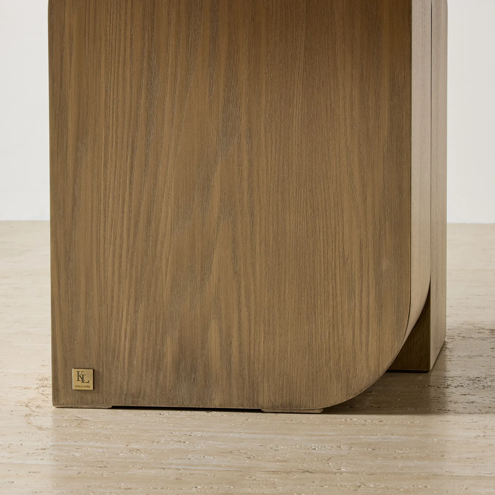 Jamil Ash Oak Veneer Dining Table | Koala Living