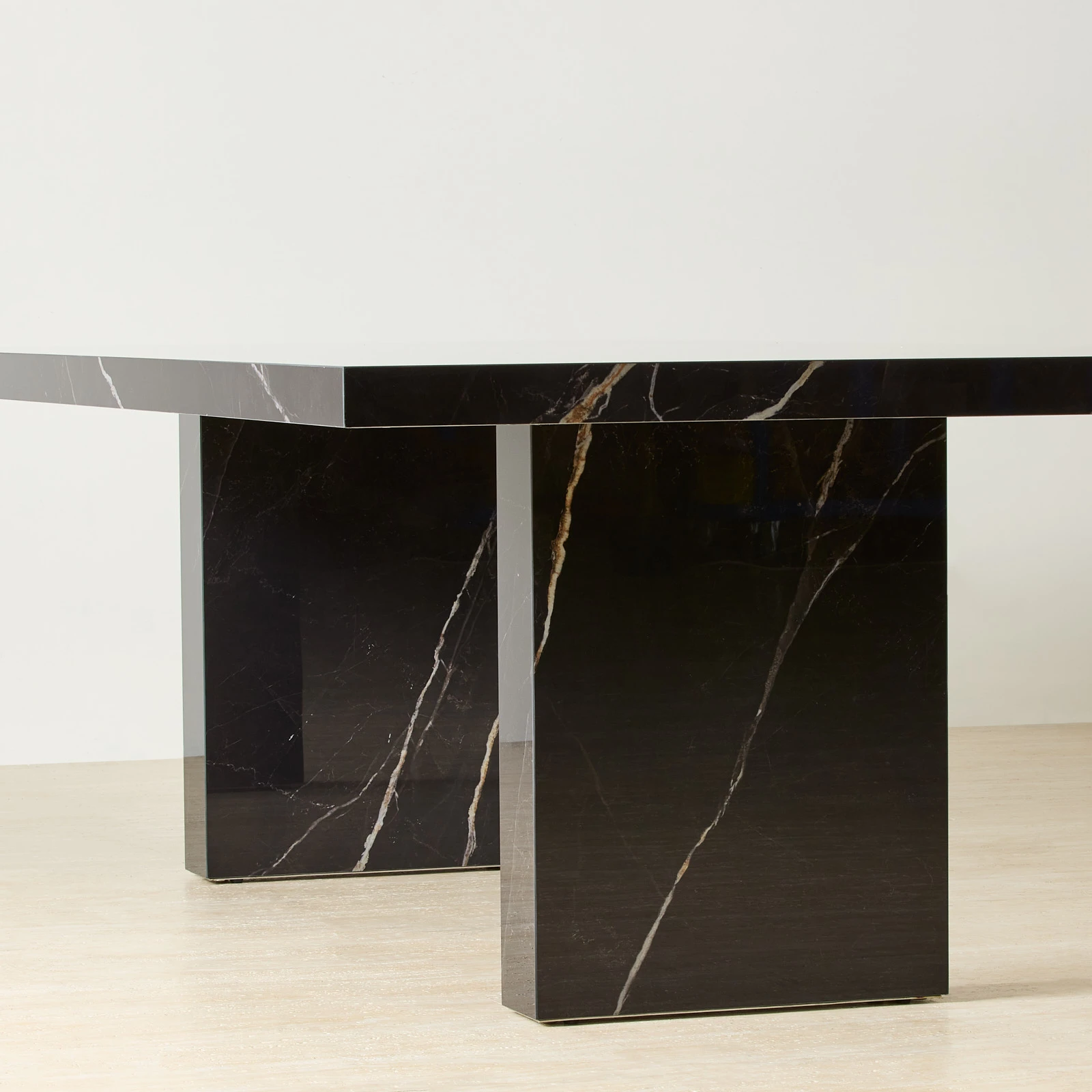 Port Lucienne Nero Sintered Stone Dining Table 240x118cm | Koala Living