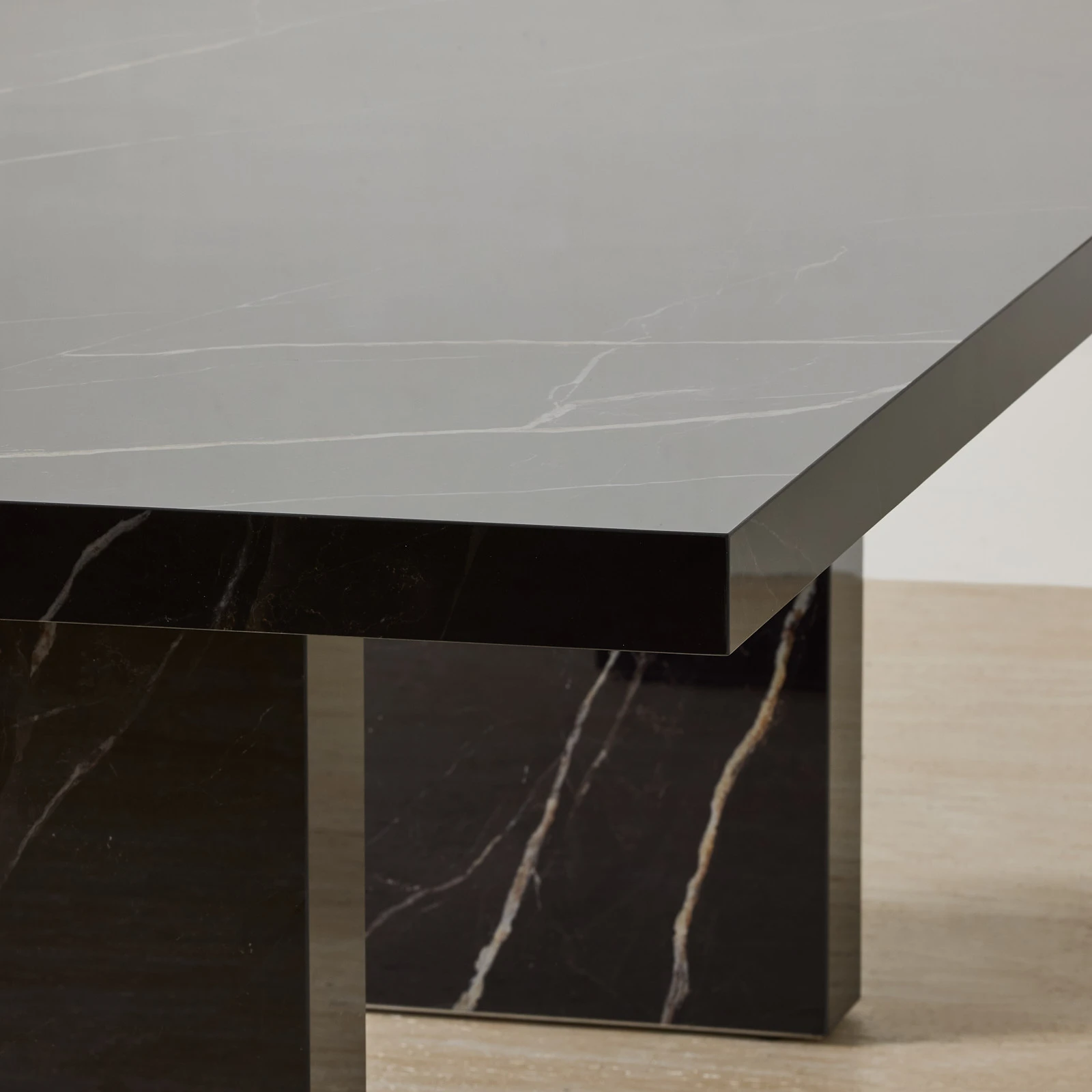 Port Lucienne Nero Sintered Stone Dining Table 240x118cm | Koala Living