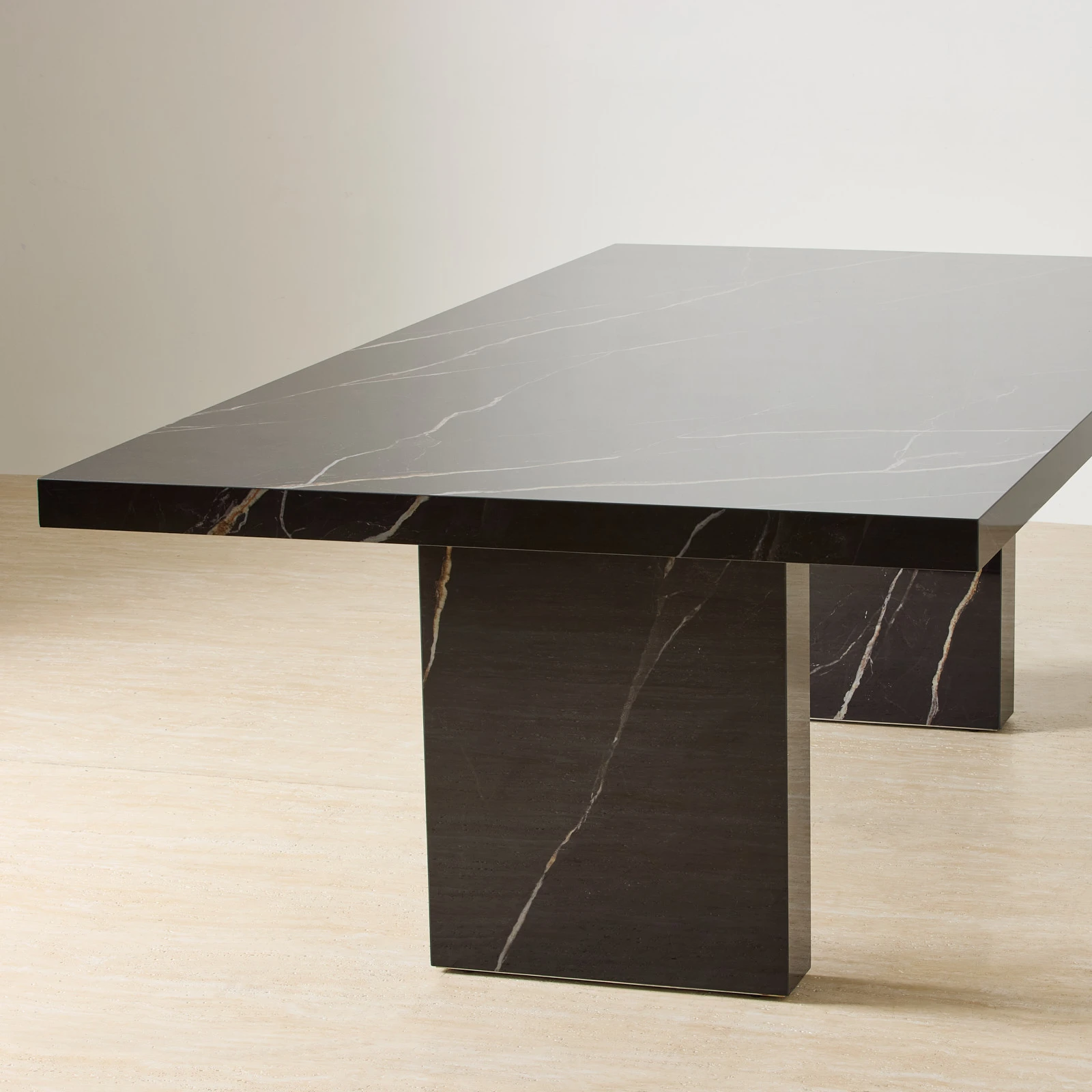 Port Lucienne Nero Sintered Stone Dining Table 240x118cm | Koala Living
