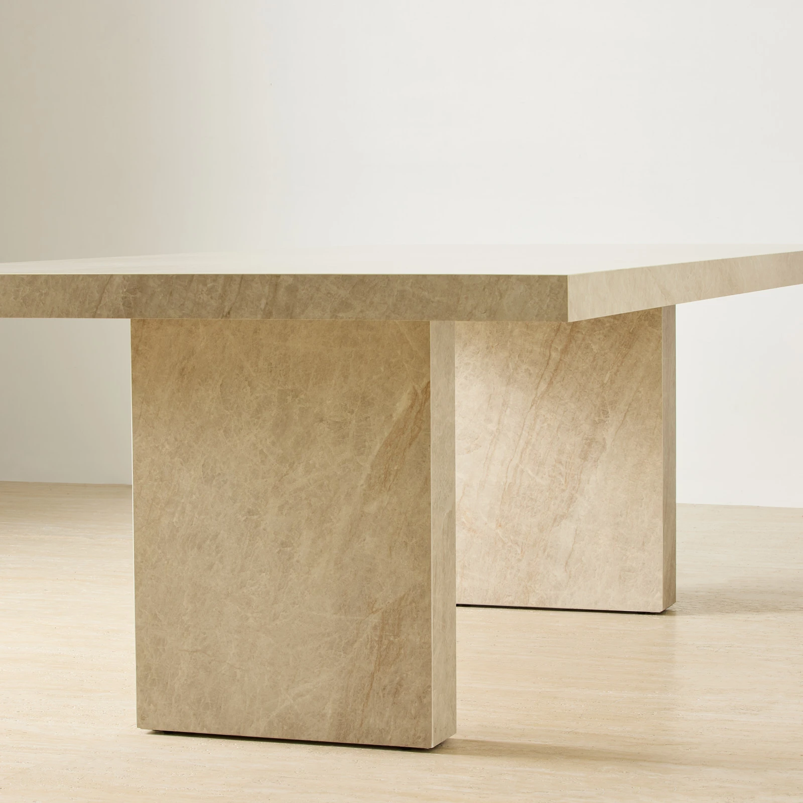 Port Lucienne Taj Mahal Sintered Stone Dining Table 240x118cm | Koala ...