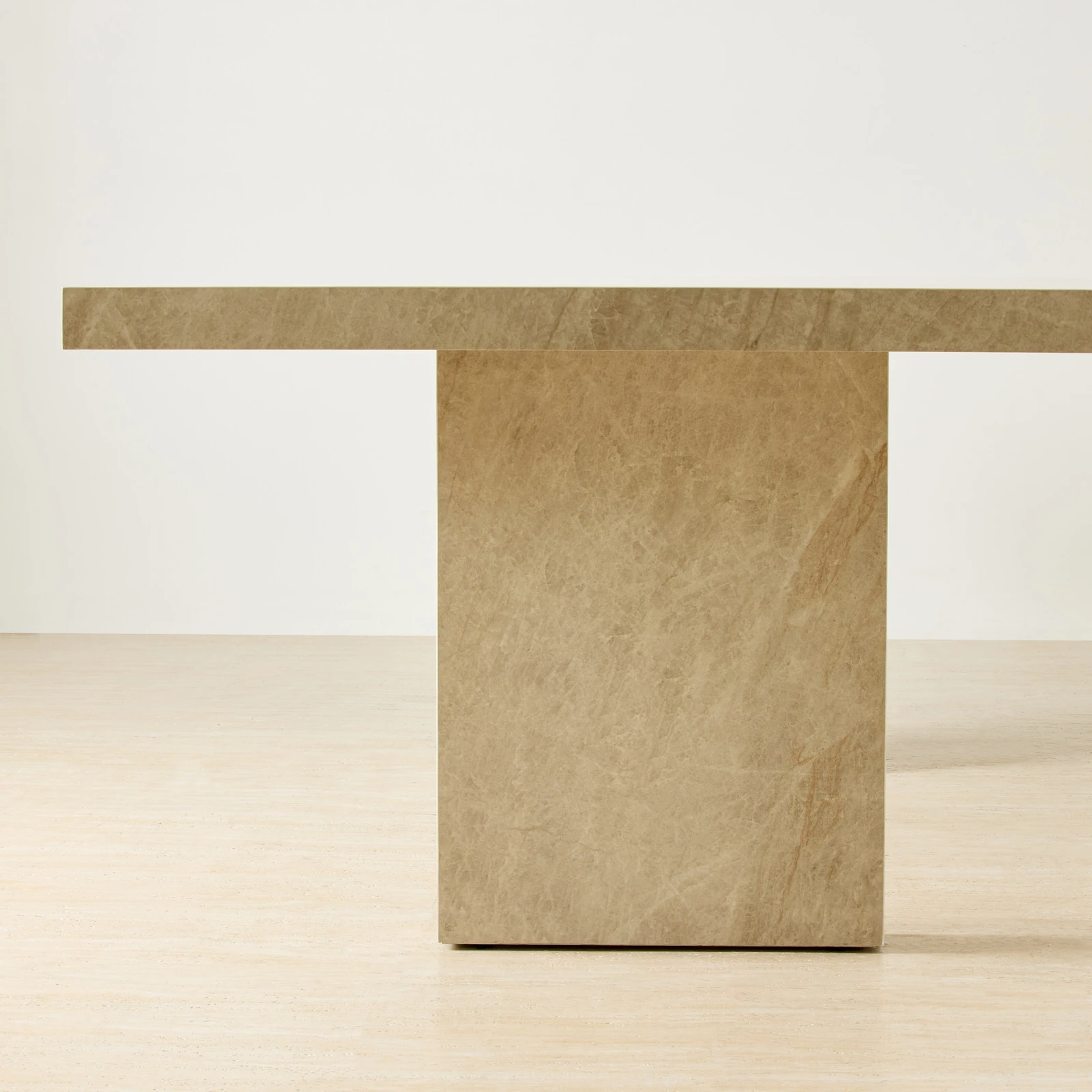 Port Lucienne Taj Mahal Sintered Stone Dining Table 240x118cm | Koala ...